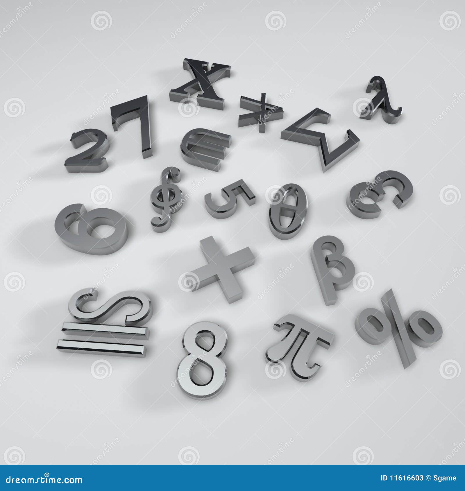 Simboli Di Per La Matematica Illustrazione di Stock - Illustrazione di ...