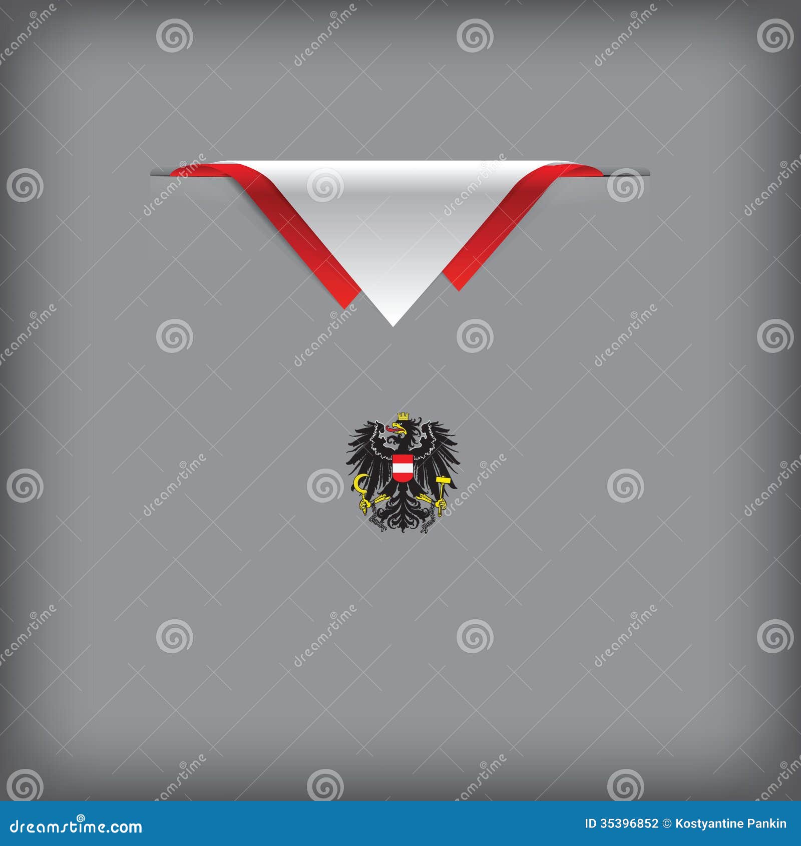 Simboli Di Stato Dell'Austria Illustrazione Vettoriale - Illustrazione ...