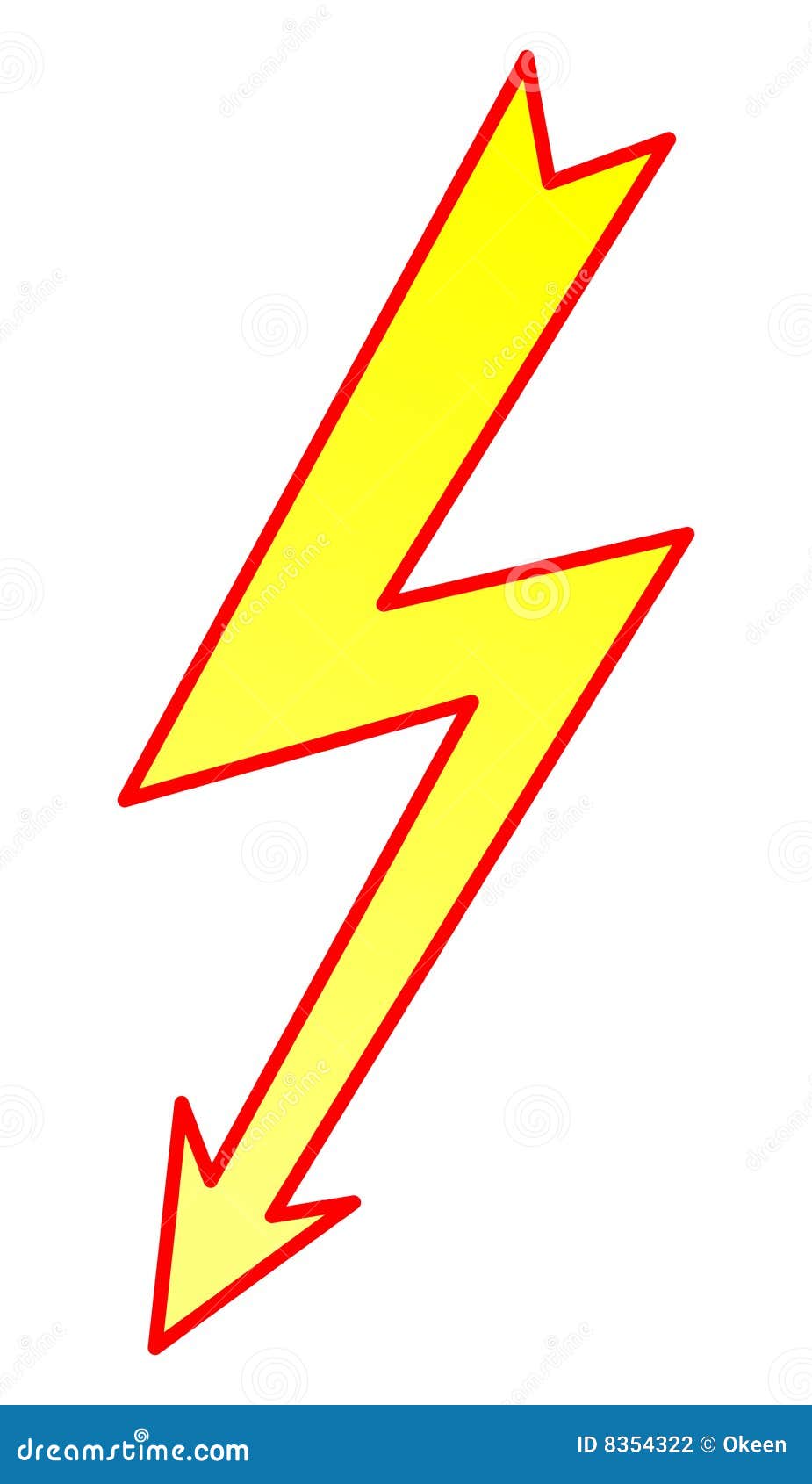 Simbolo 2 del lampo illustrazione vettoriale. Illustrazione di ...