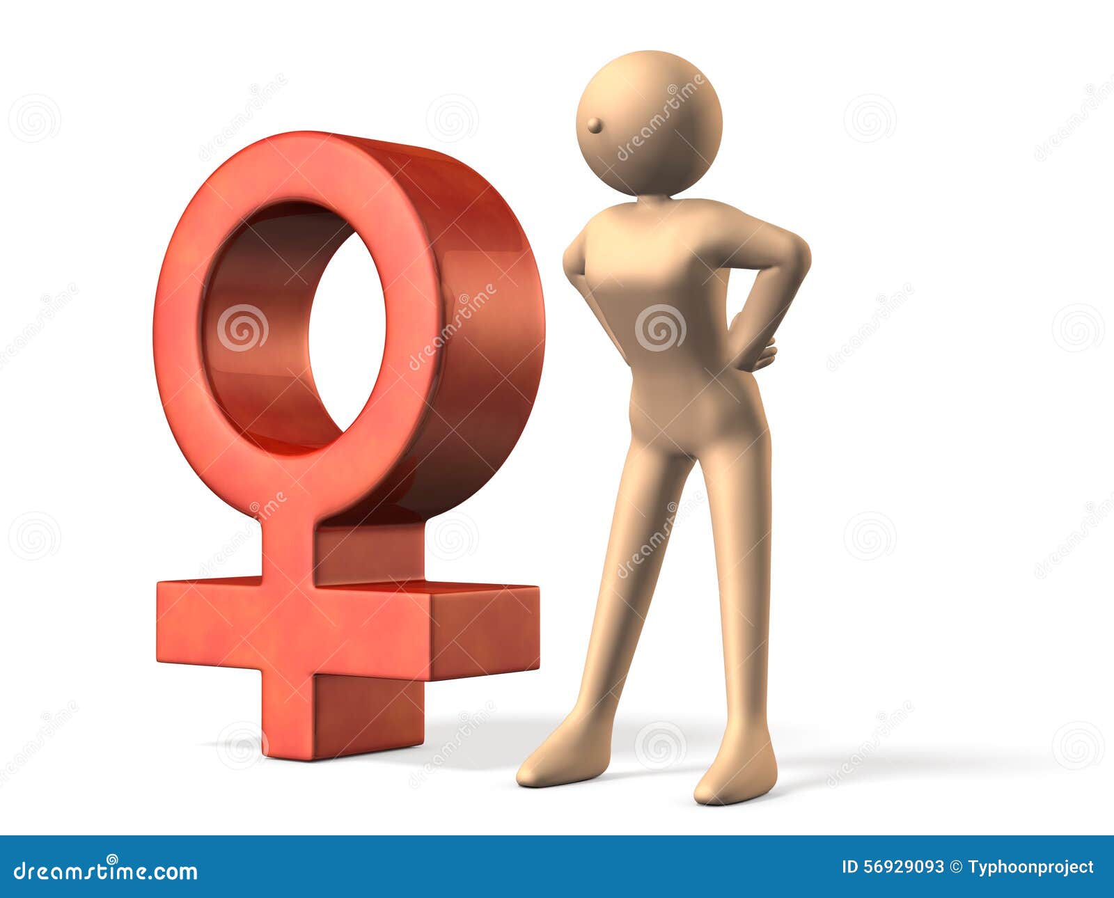 Simbolo Che Rappresenta La Femmina Illustrazione di Stock ...