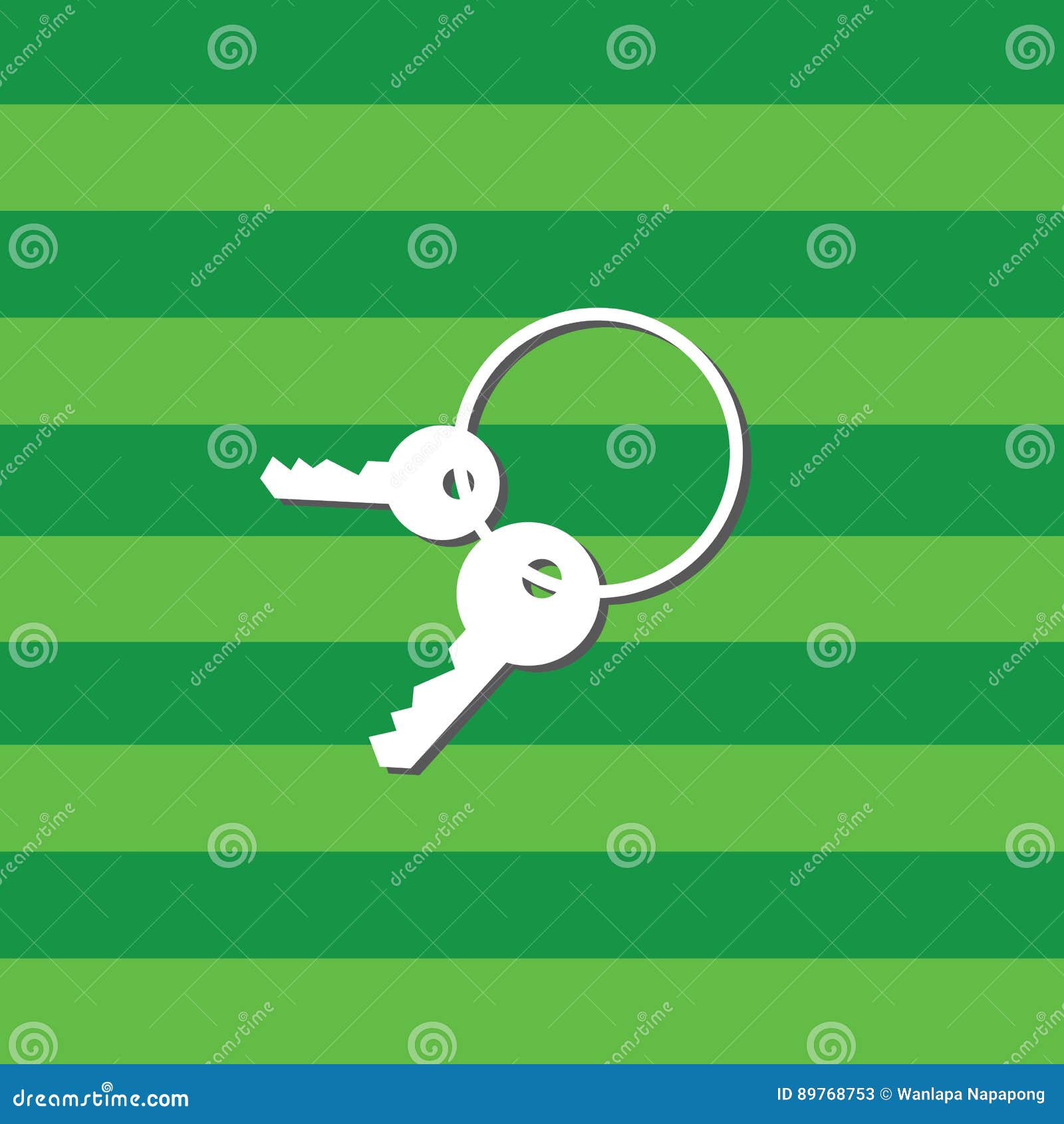 Simbolo chiave di vettore illustrazione vettoriale. Illustrazione di ...