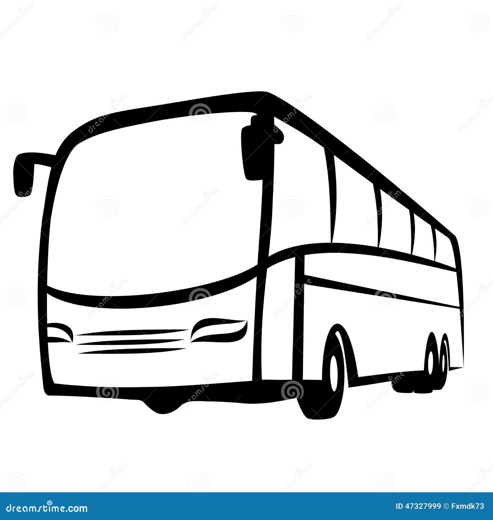 Simbolo del bus illustrazione vettoriale. Illustrazione di icona - 47327999