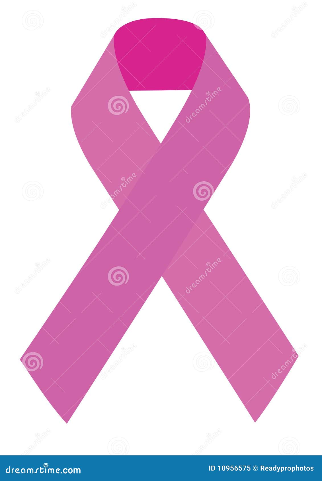 Simbolo Del Cancro Della Mammella Illustrazione Vettoriale ...