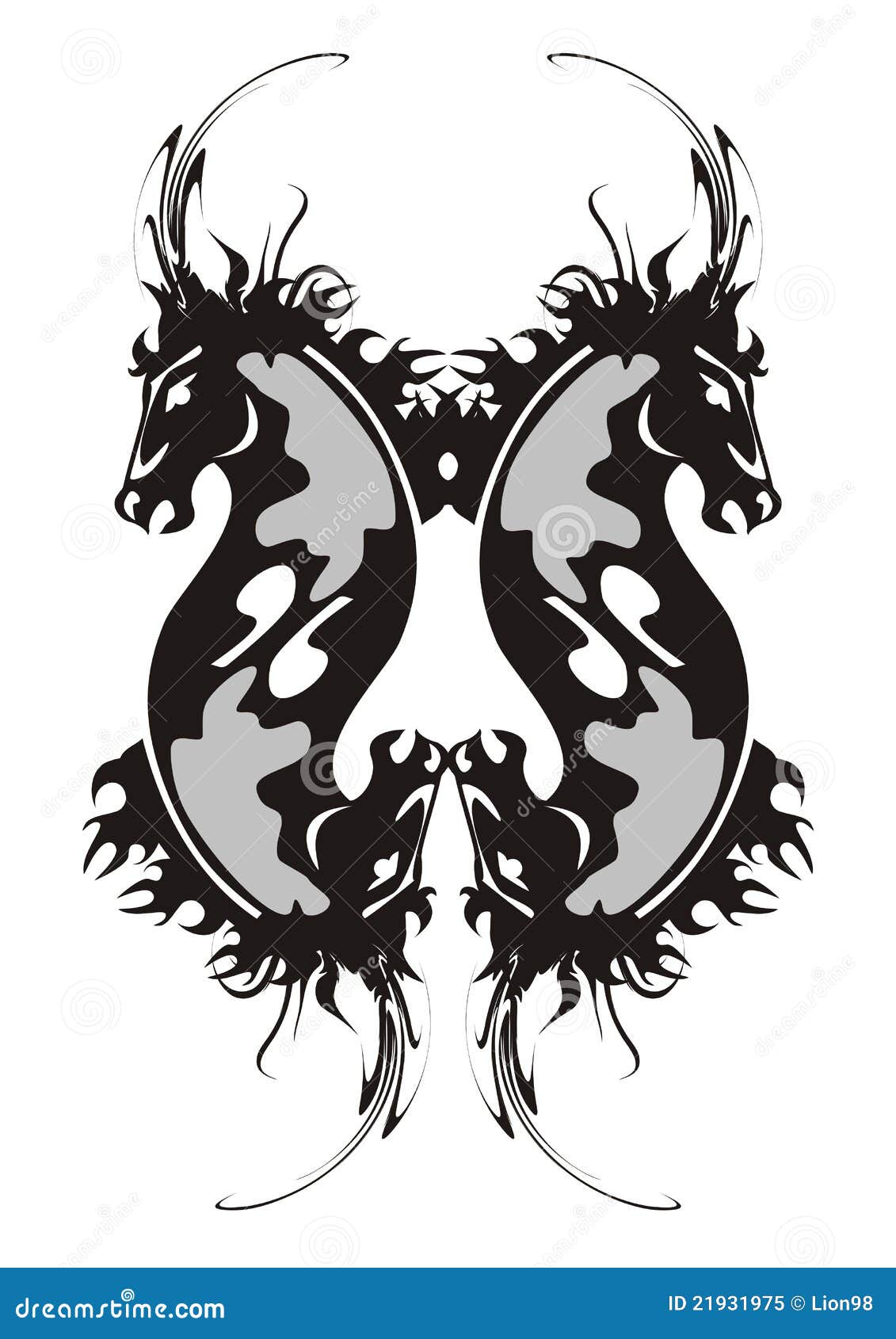 Simbolo del cavallo illustrazione di stock. Illustrazione di marchio ...