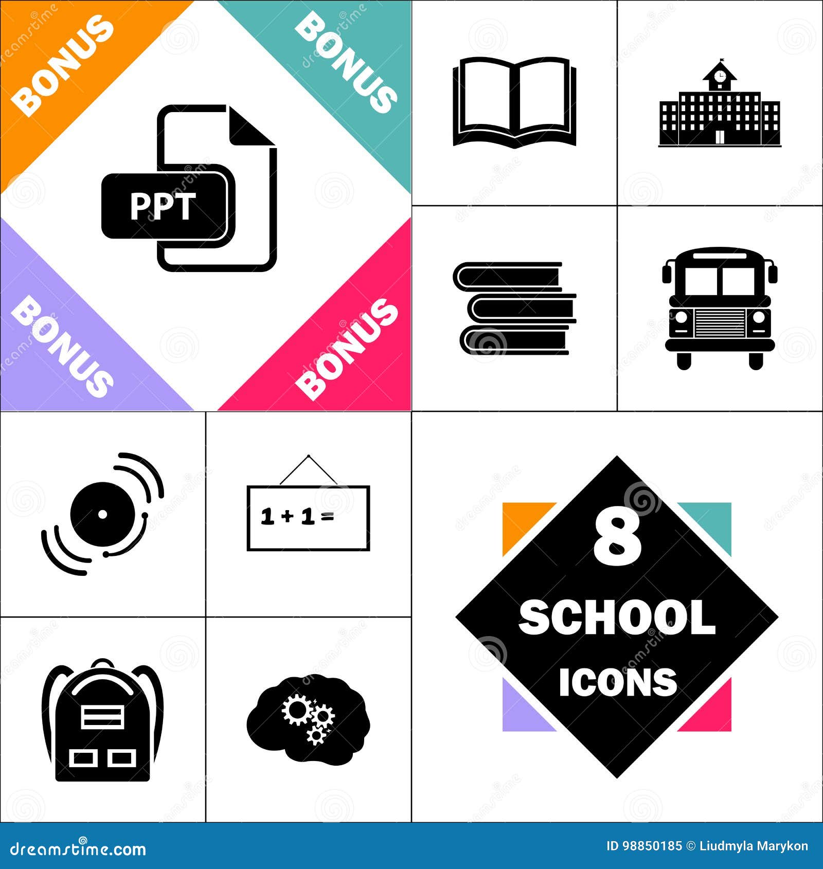 Simbolo Del Computer Di PPT Illustrazione Vettoriale - Illustrazione di ...