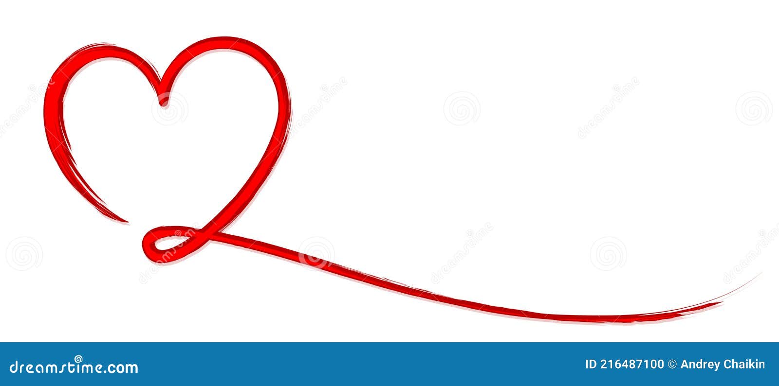 Simbolo Del Cuore Stilizzato. Illustrazione Vettoriale - Illustrazione ...