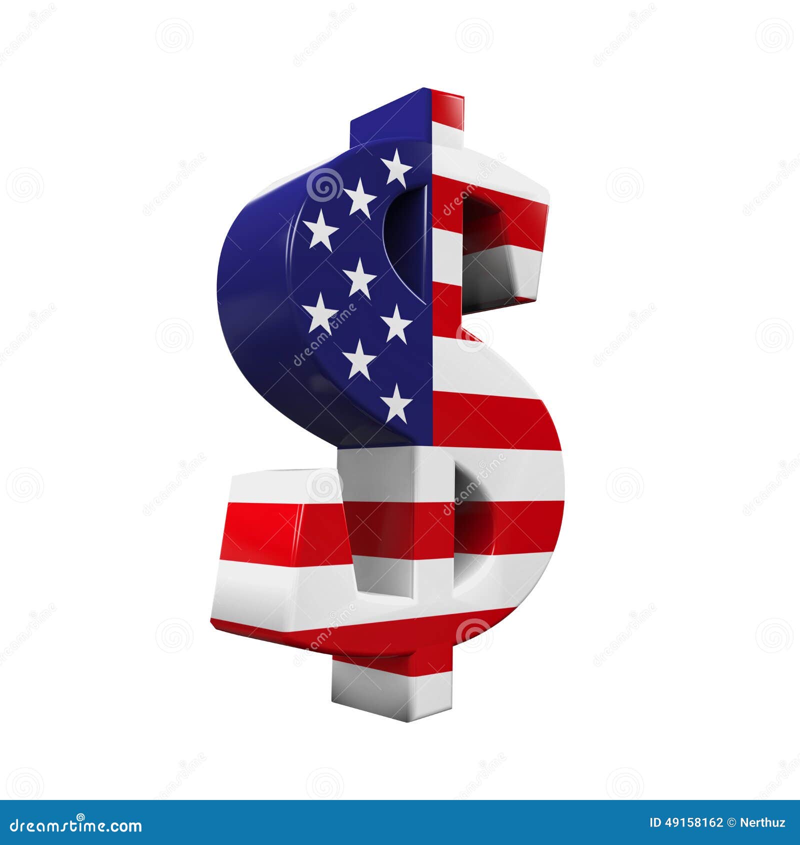 Simbolo Del Dollaro Americano Illustrazione di Stock - Illustrazione di ...