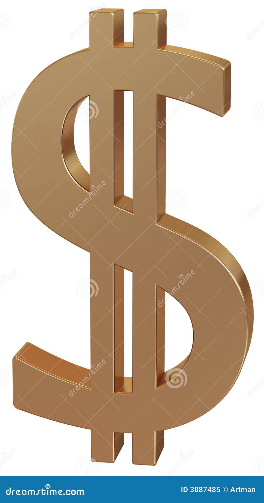 Simbolo Del Dollaro/soldi Dell'oro Illustrazione di Stock ...