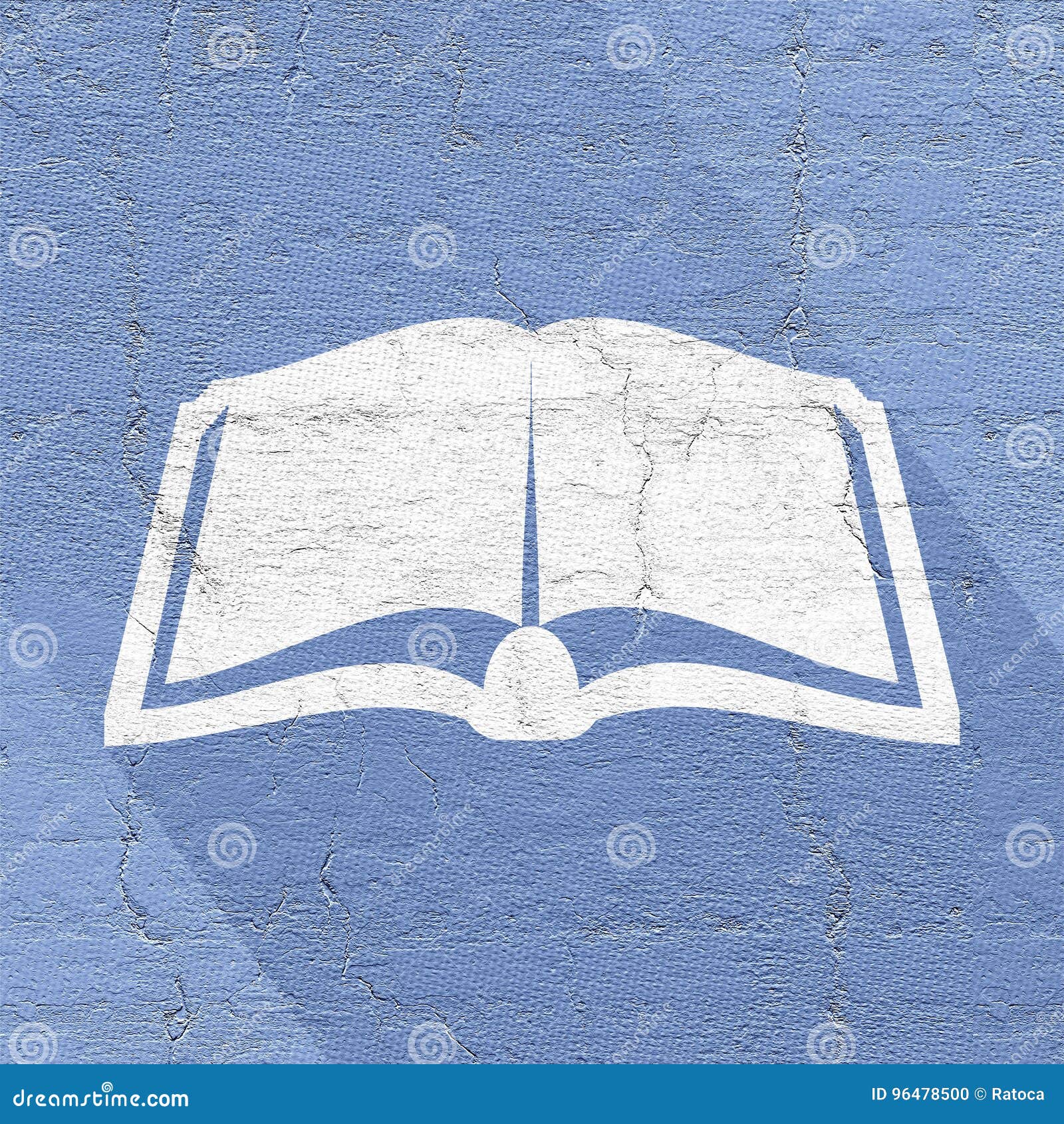 Simbolo del libro illustrazione di stock. Illustrazione di ...