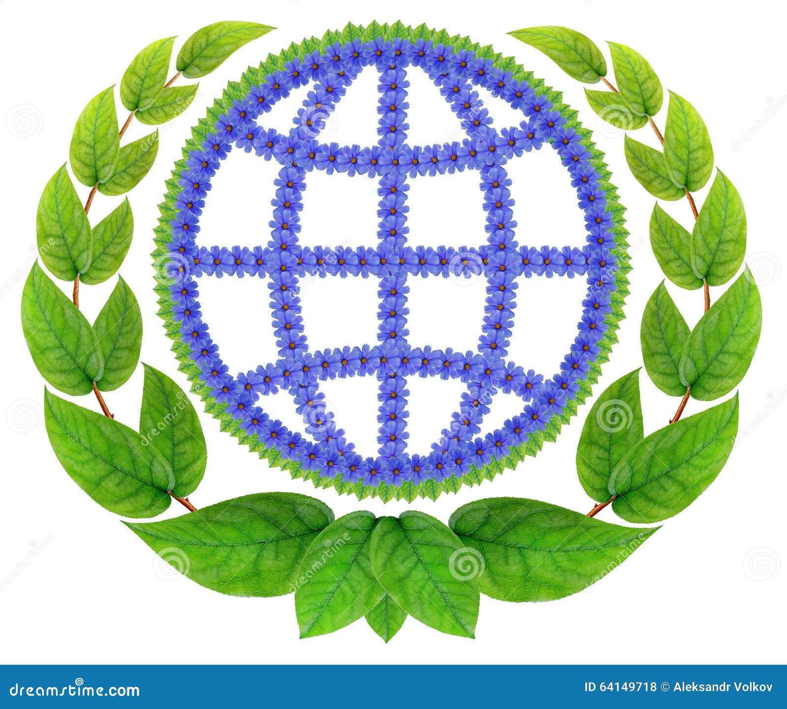 Simbolo del mondo isolato fotografia stock. Immagine di geografia ...