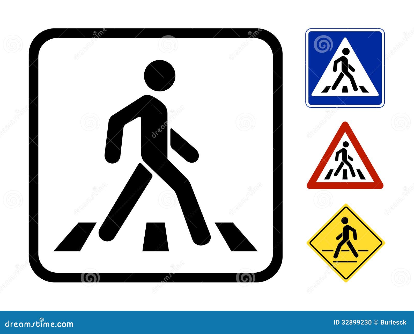 Simbolo Del Pedone Di Vettore Illustrazione Vettoriale - Illustrazione ...