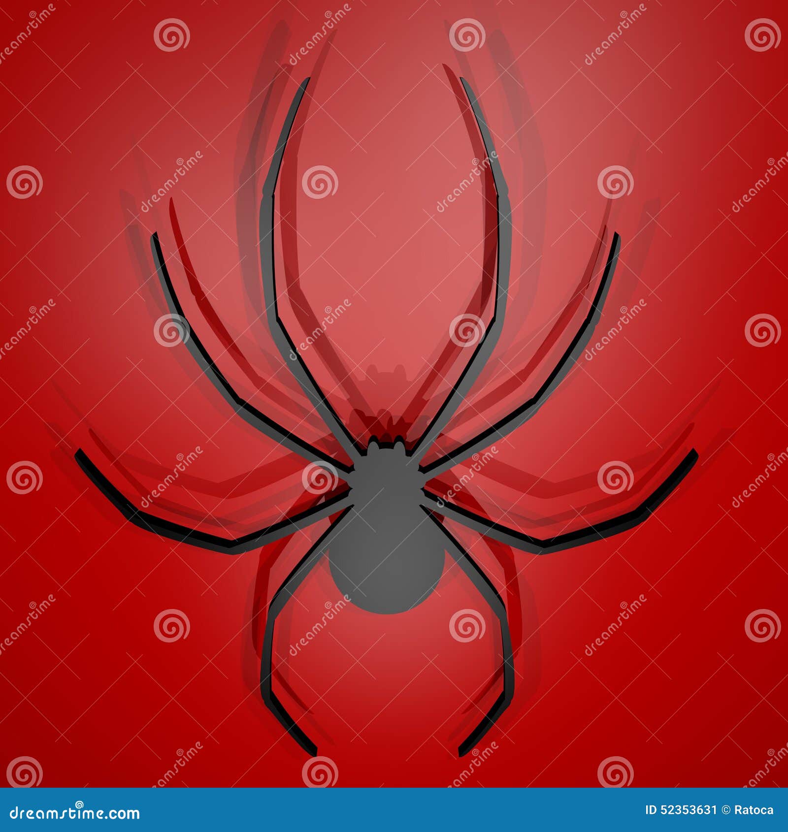 Simbolo del ragno illustrazione di stock. Illustrazione di vedova ...