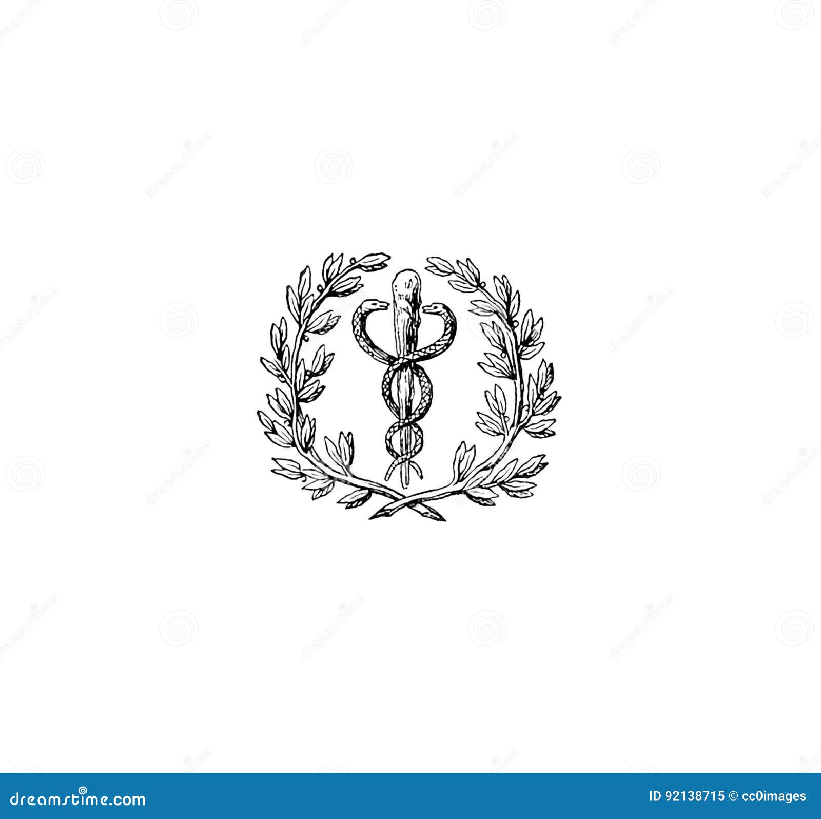 Simbolo Caduceuslike Immagine. Immagine: 92138715