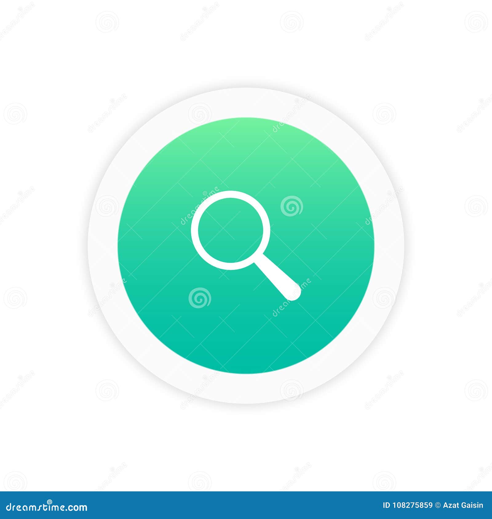 Simbolo Dell'icona Della Lente Illustrazione Vettoriale - Illustrazione ...