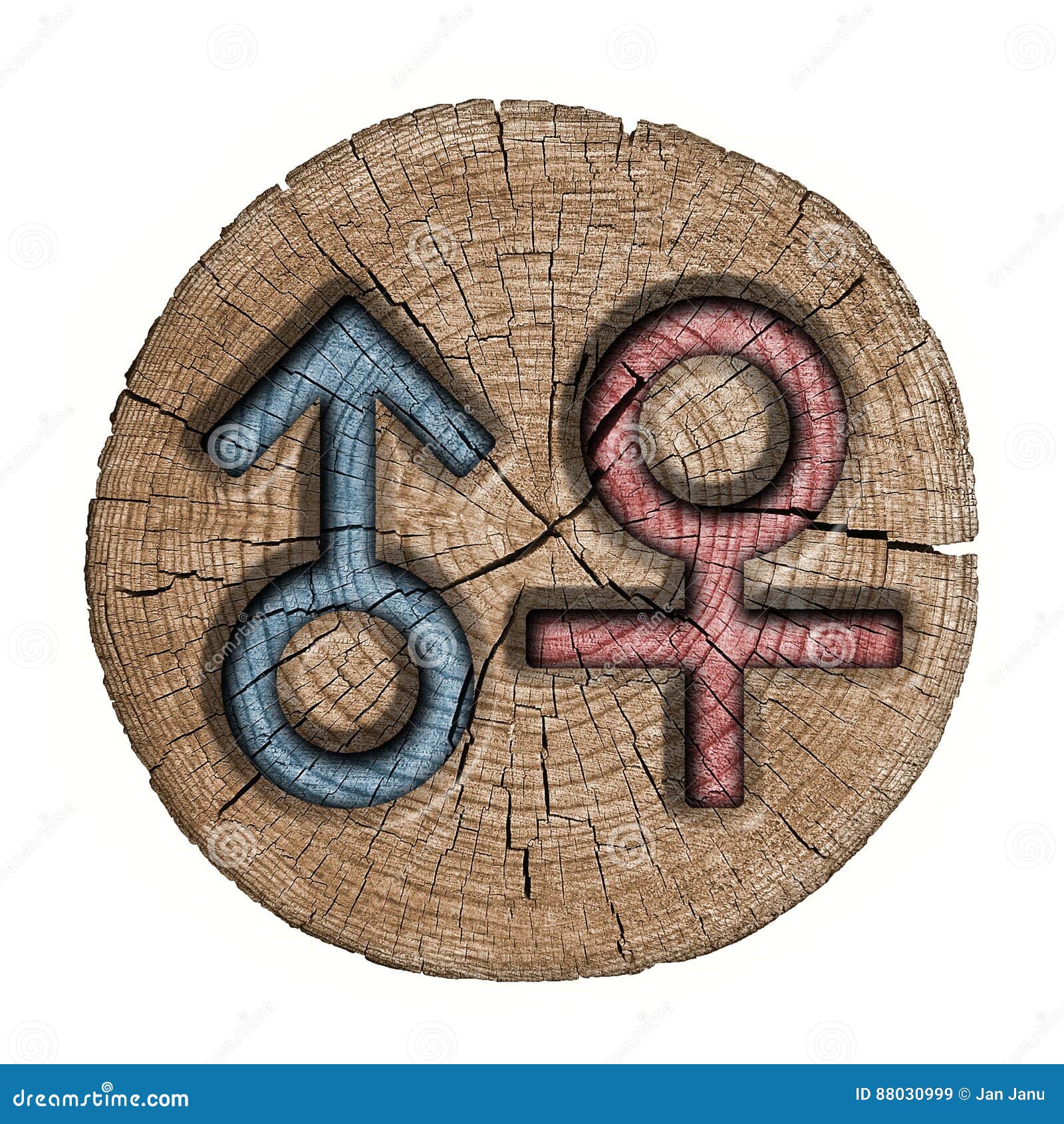 Simbolo Dell'uomo E Della Donna Illustrazione di Stock - Illustrazione ...