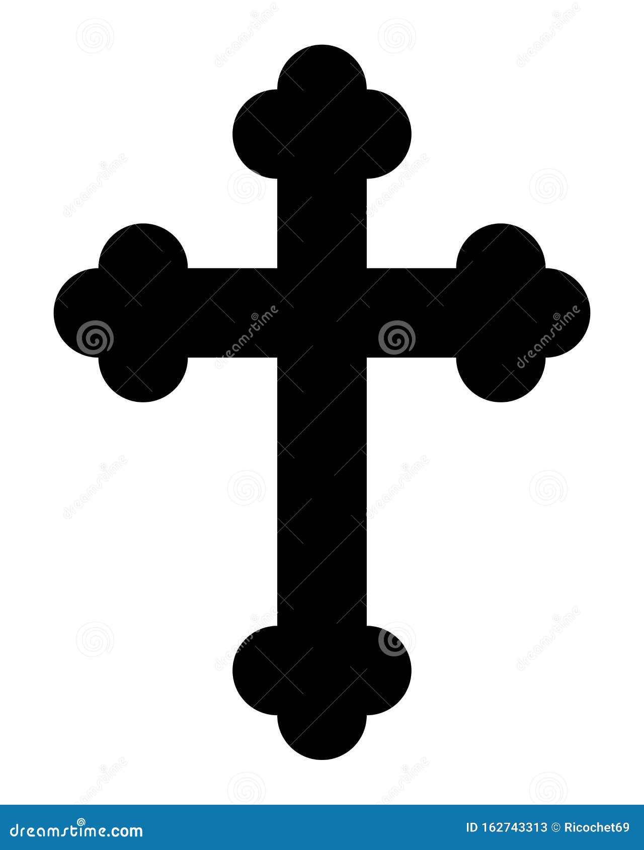 Simbolo Della Croce Ortodossa Illustrazione di Stock - Illustrazione di ...