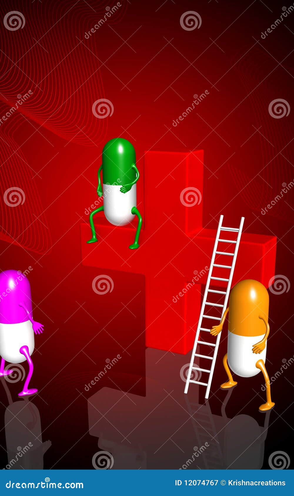 Simbolo della croce rossa illustrazione di stock. Illustrazione di ...