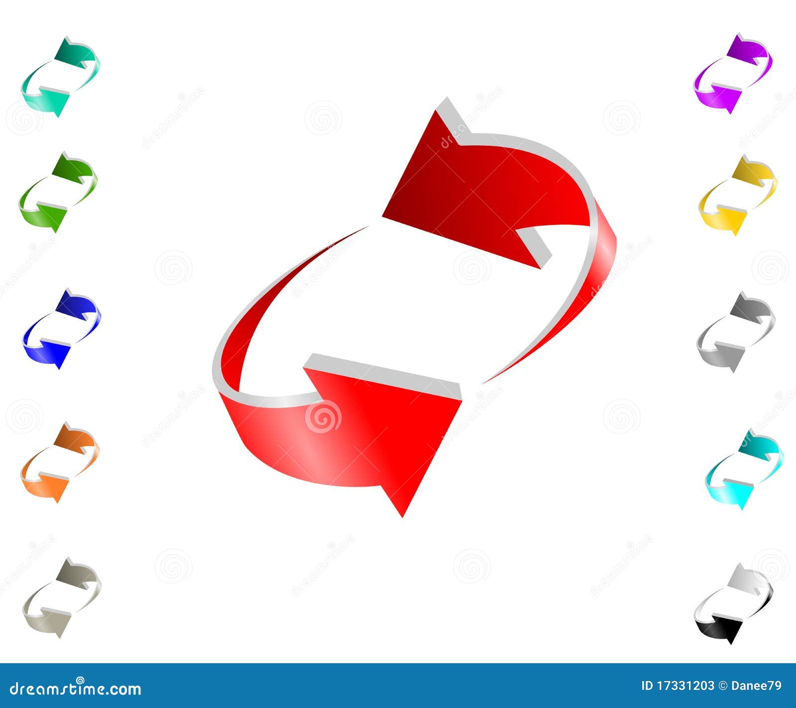 Simbolo della freccia illustrazione di stock. Illustrazione di icona ...