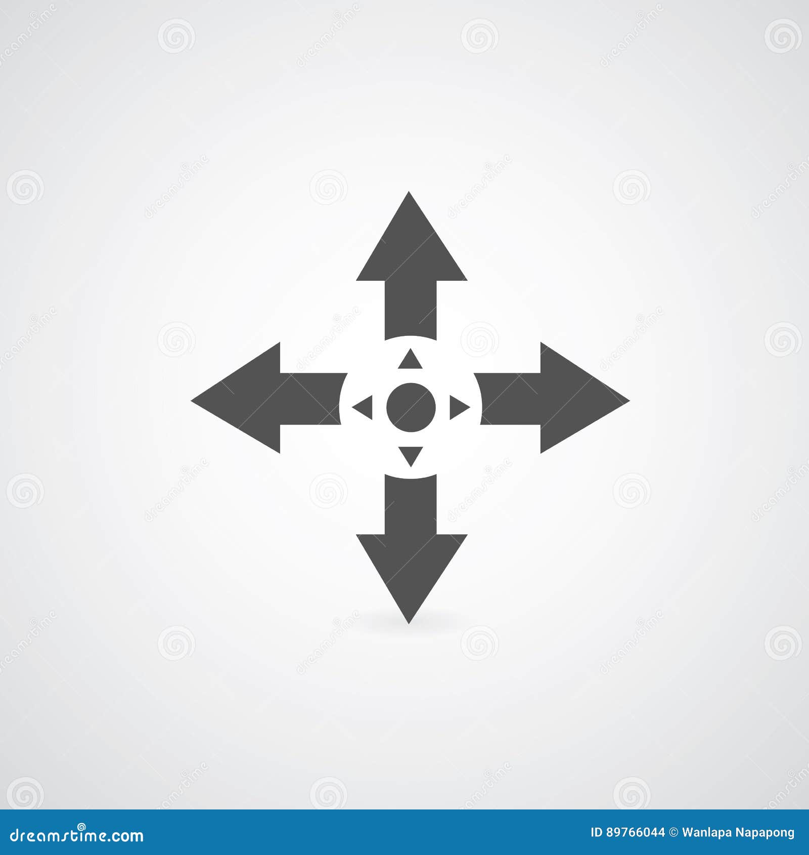 Simbolo della freccia illustrazione vettoriale. Illustrazione di ...