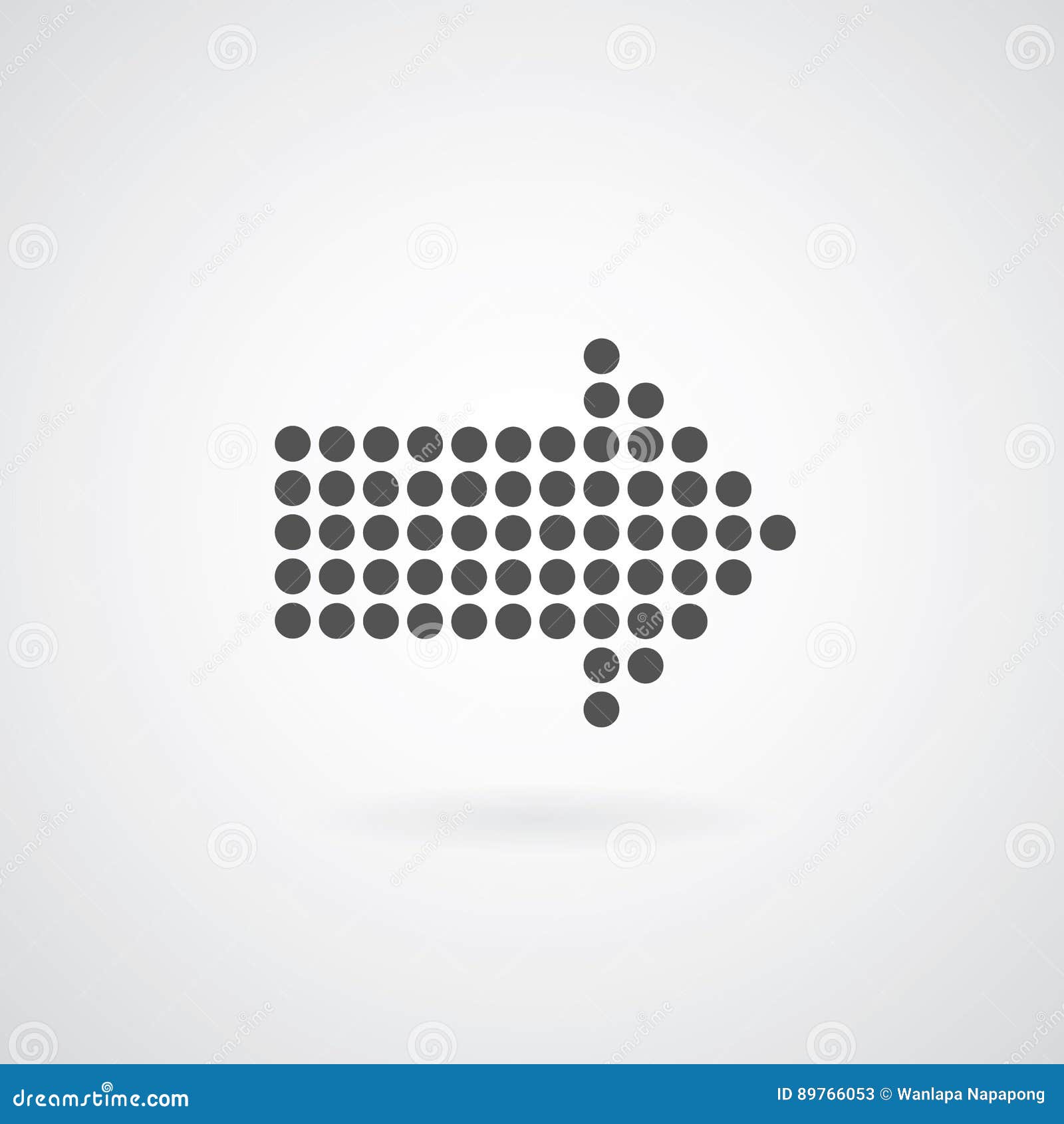 Simbolo della freccia illustrazione vettoriale. Illustrazione di ...