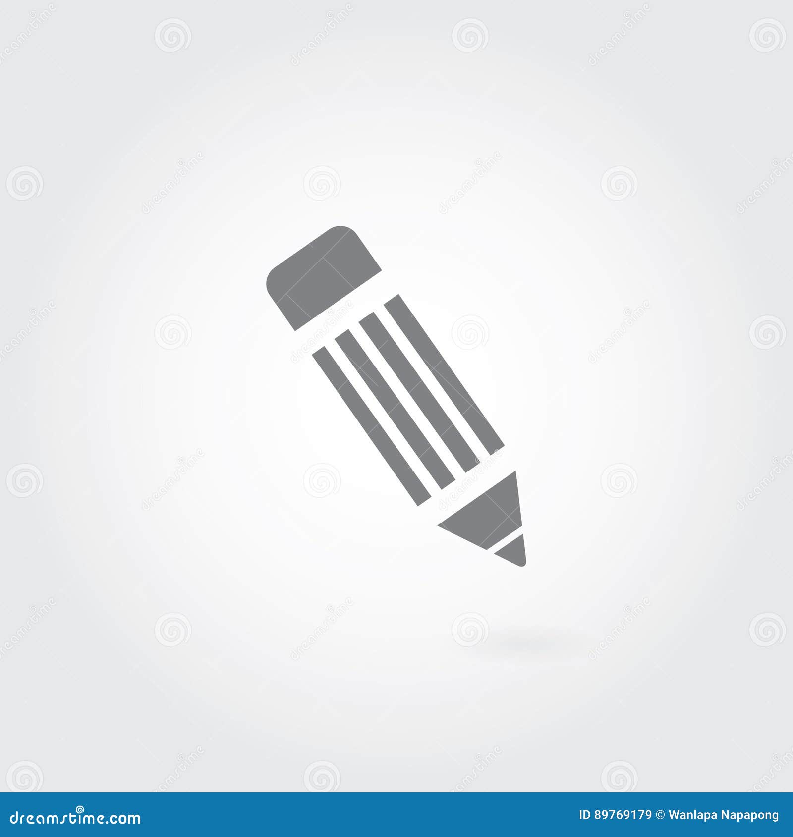 Simbolo della matita illustrazione vettoriale. Illustrazione di ...