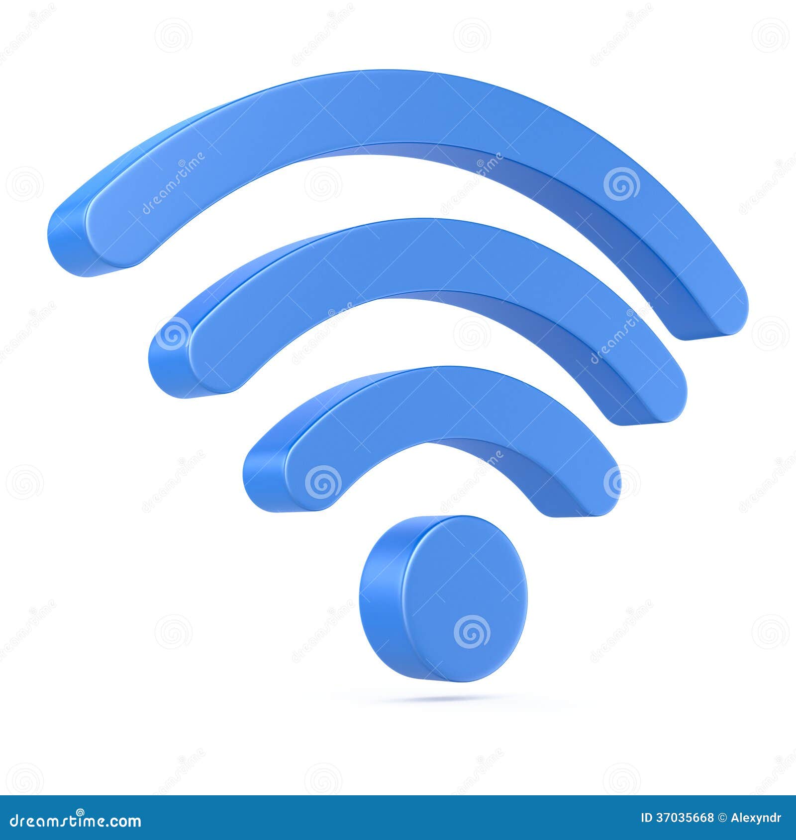 Simbolo Della Rete Wireless Illustrazione di Stock - Illustrazione di ...