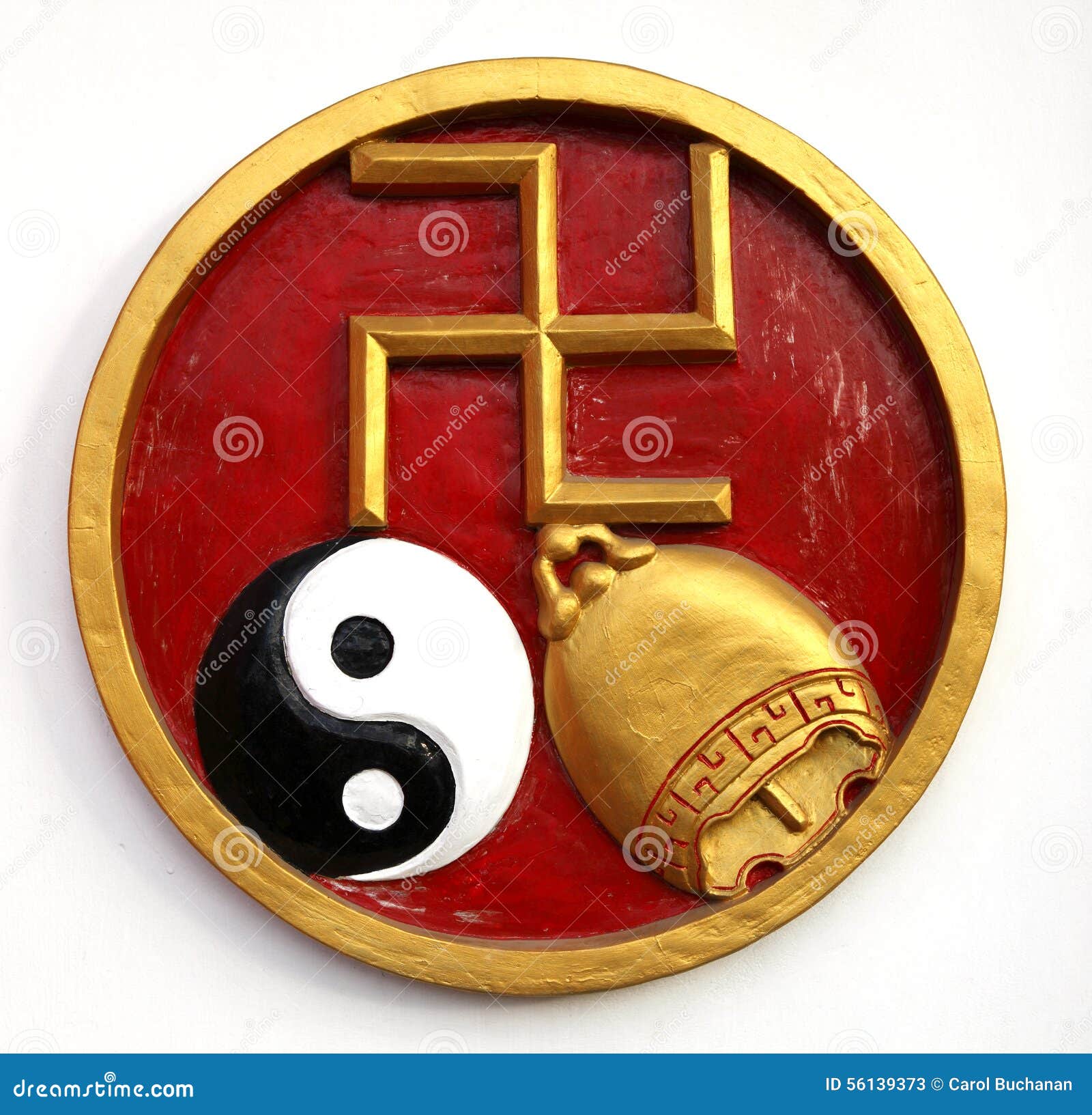 Simbolo Della Svastica, Bali Immagine Stock - Immagine di parete, bali ...