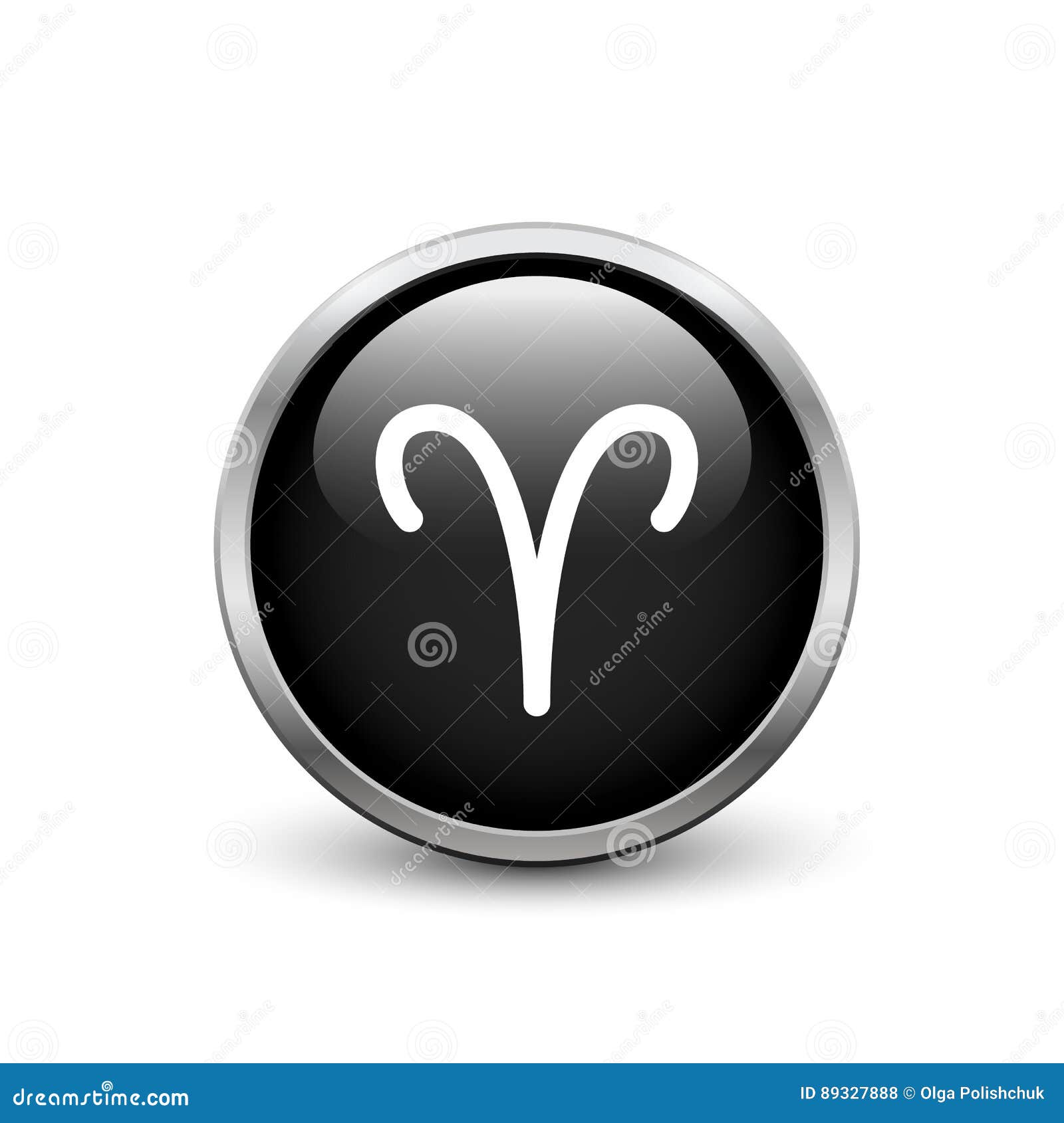 Simbolo Dello Zodiaco Dell'Ariete Illustrazione di Stock ...