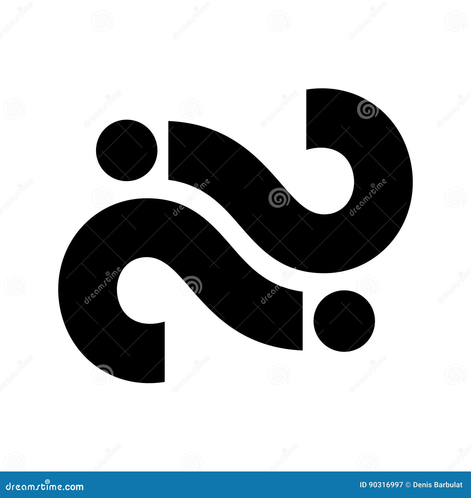 Simbolo di domanda illustrazione vettoriale. Illustrazione di estratto ...