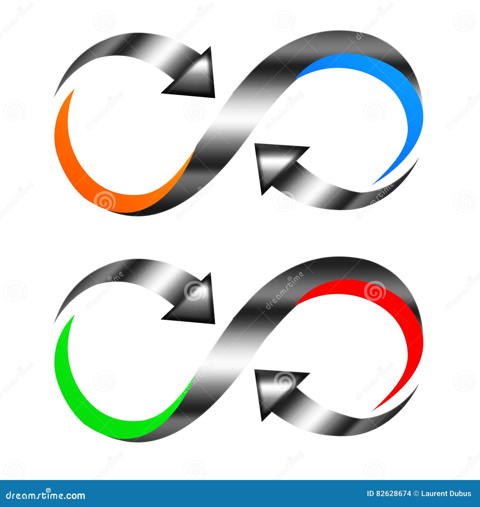 Simbolo di infinito fotografia stock. Illustrazione di sfondo - 82628674