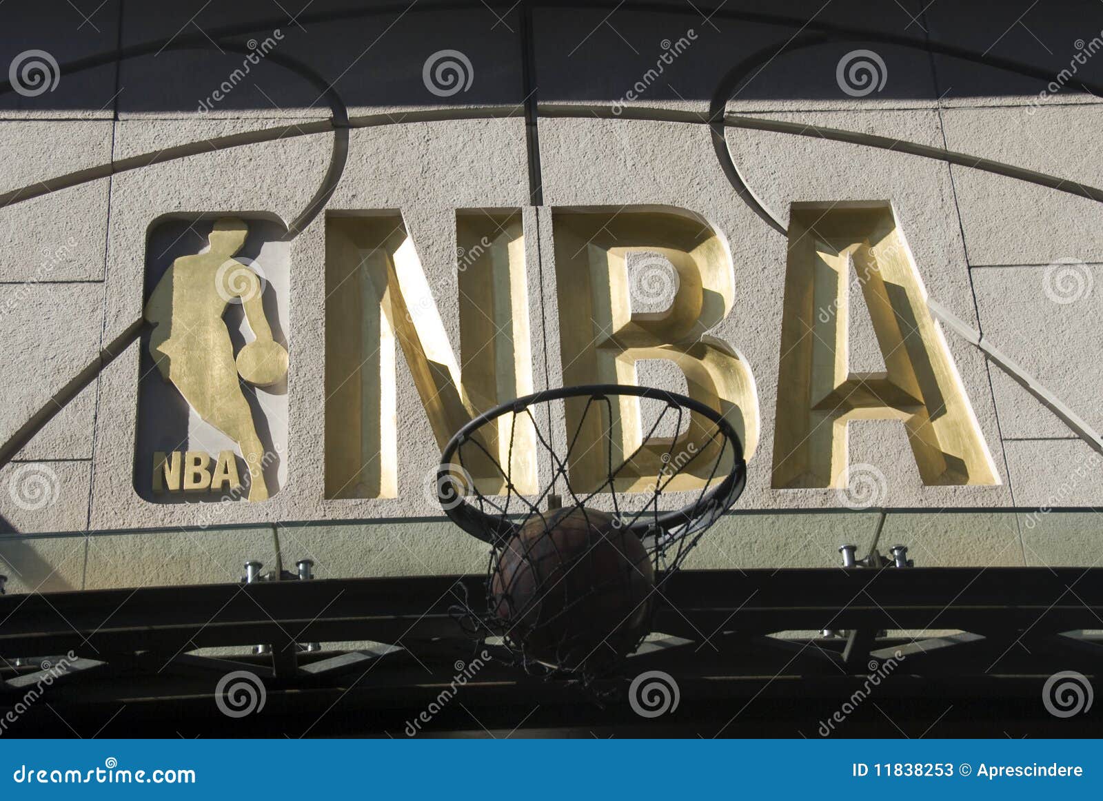 Simbolo di NBA fotografia stock editoriale. Immagine di estratto - 11838253
