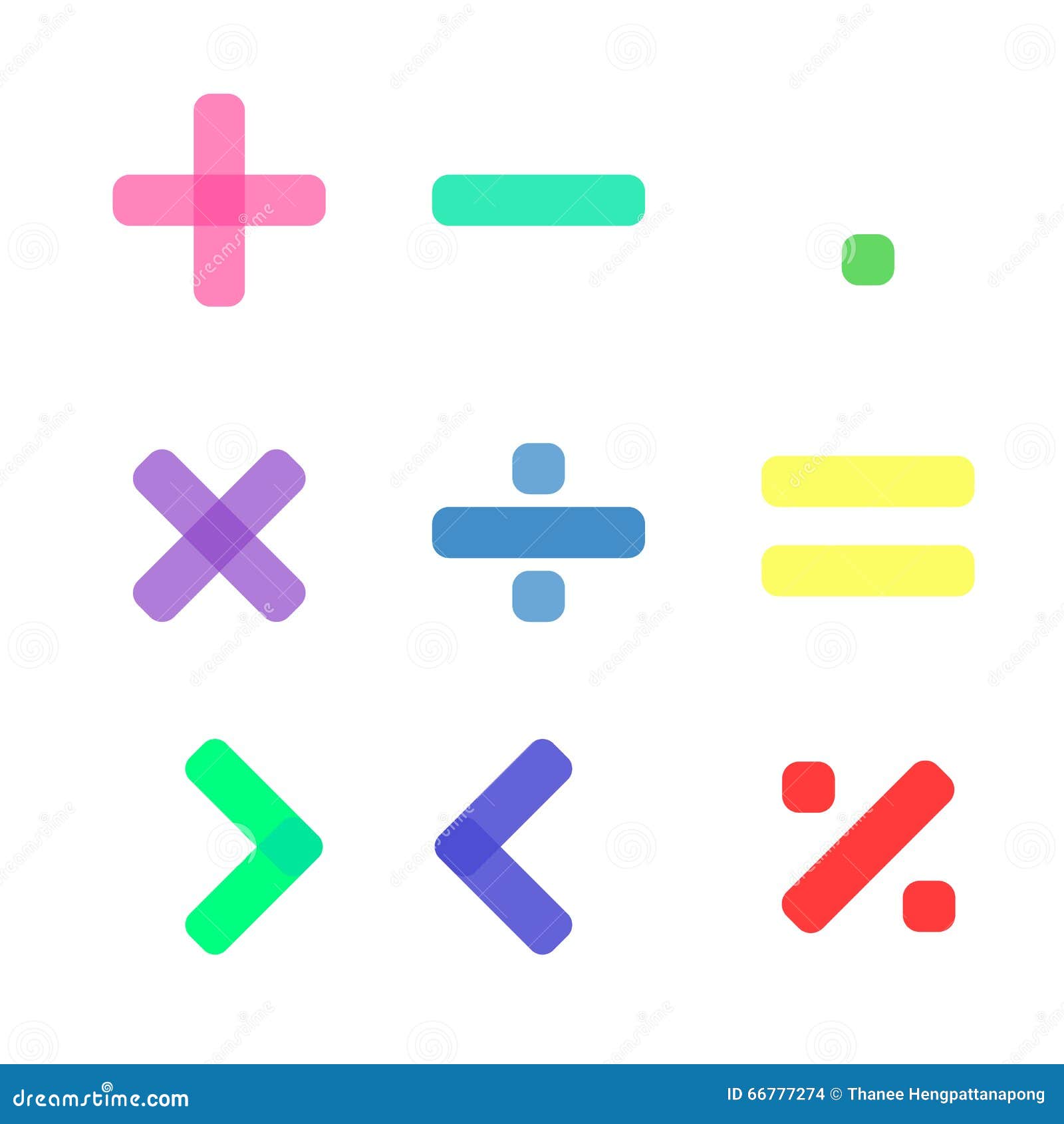 Simbolo Di Per La Matematica Illustrazione di Stock - Illustrazione di ...