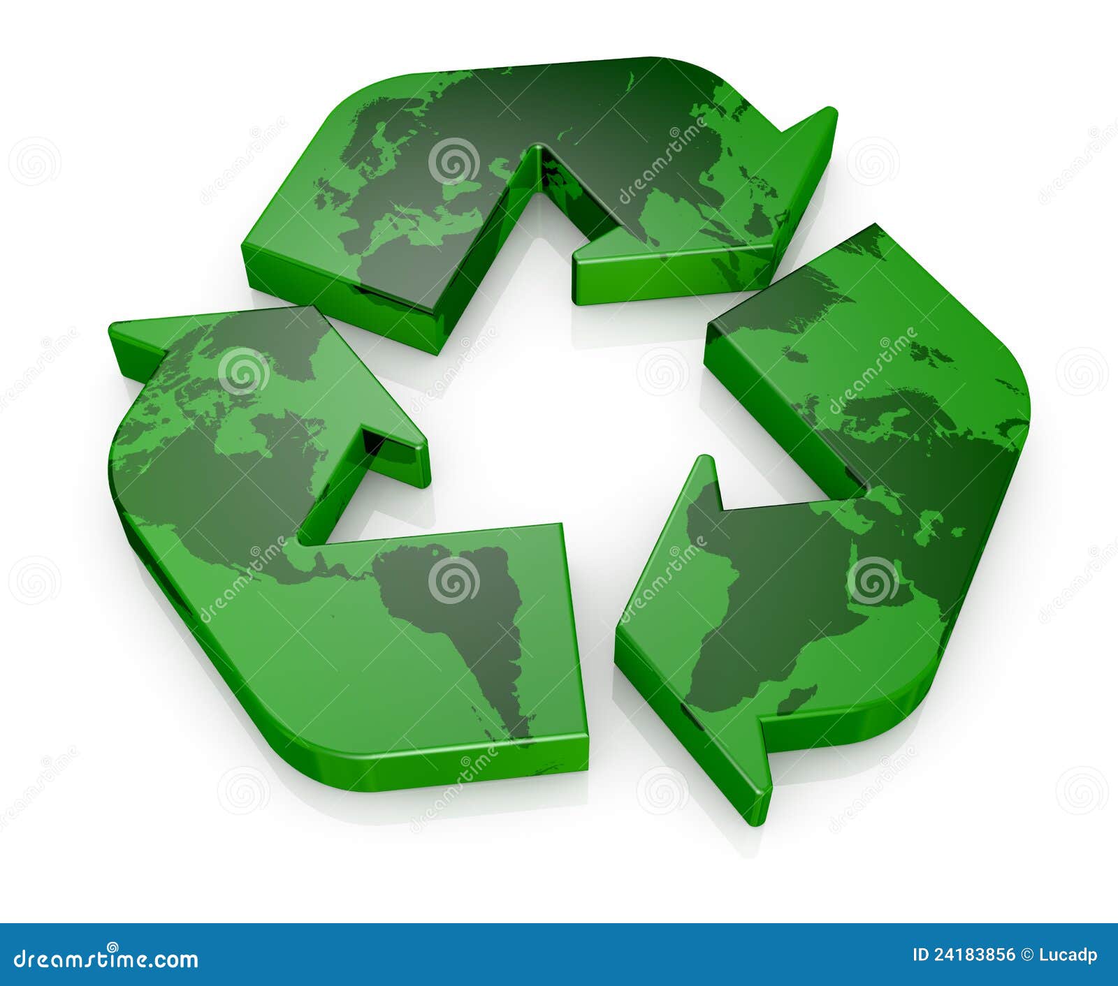 Simbolo di riciclaggio illustrazione di stock. Illustrazione di icona ...
