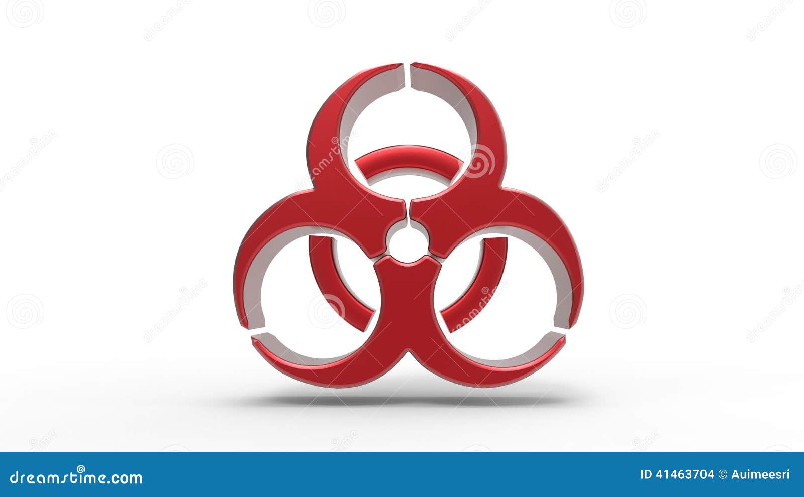 Simbolo Di Rischio Biologico Illustrazione di Stock - Illustrazione di ...