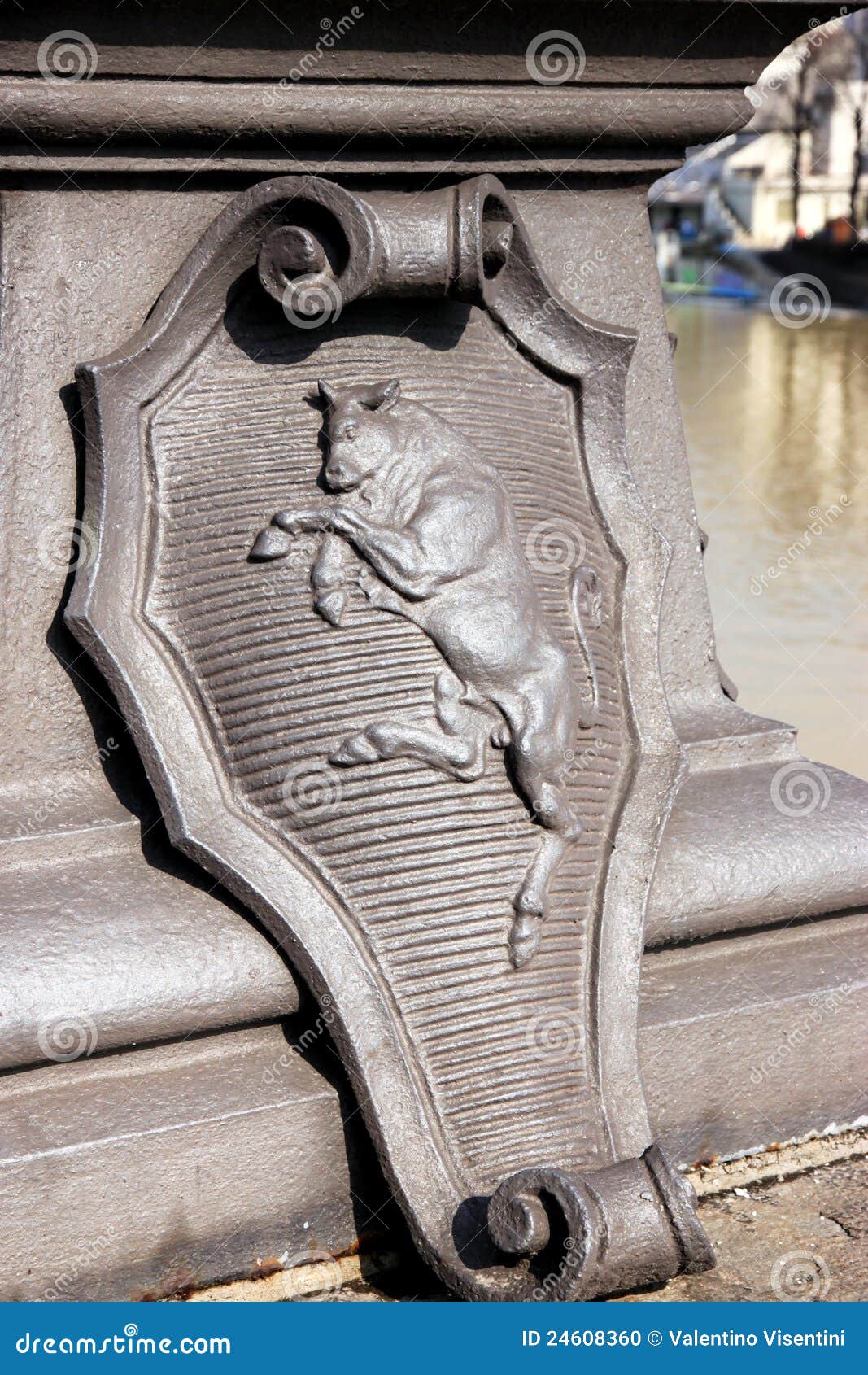 Simbolo di Torino fotografia stock. Immagine di talpa - 24608360