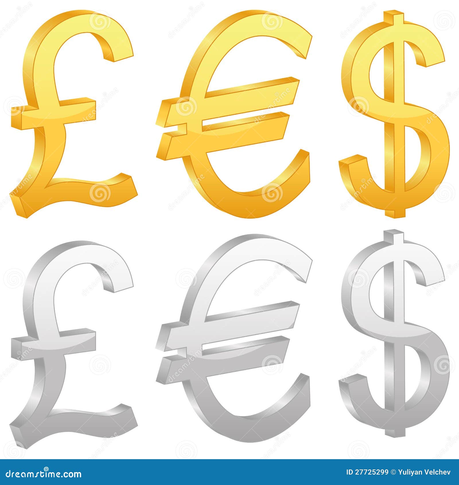 Simbolo di valuta illustrazione vettoriale. Illustrazione di europa ...