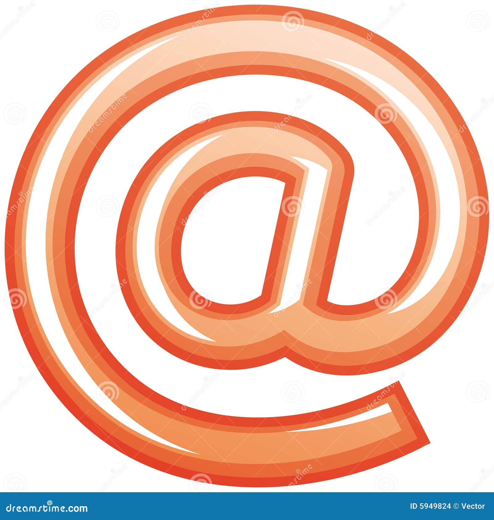 Simbolo Di Vettore Del Email Illustrazione Vettoriale - Illustrazione ...