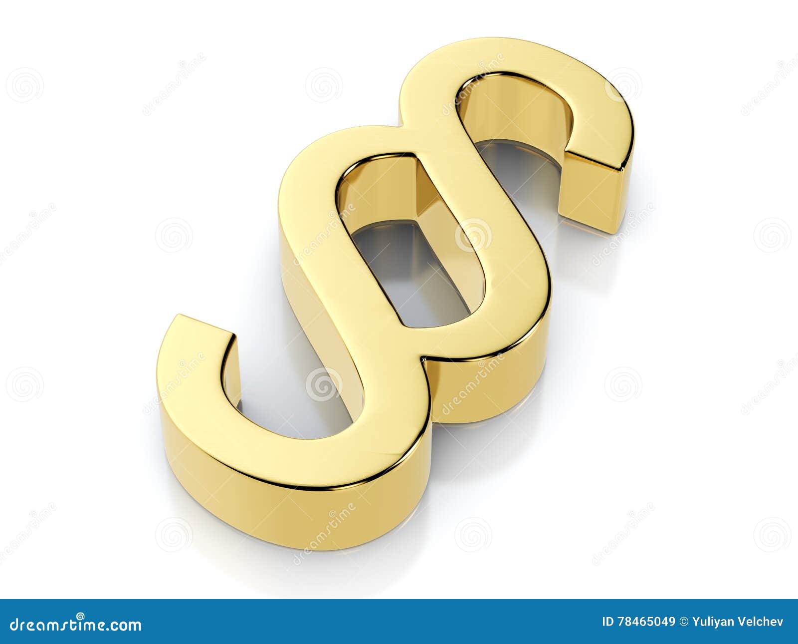 Simbolo Dorato Di Paragrafo Illustrazione di Stock - Illustrazione di ...