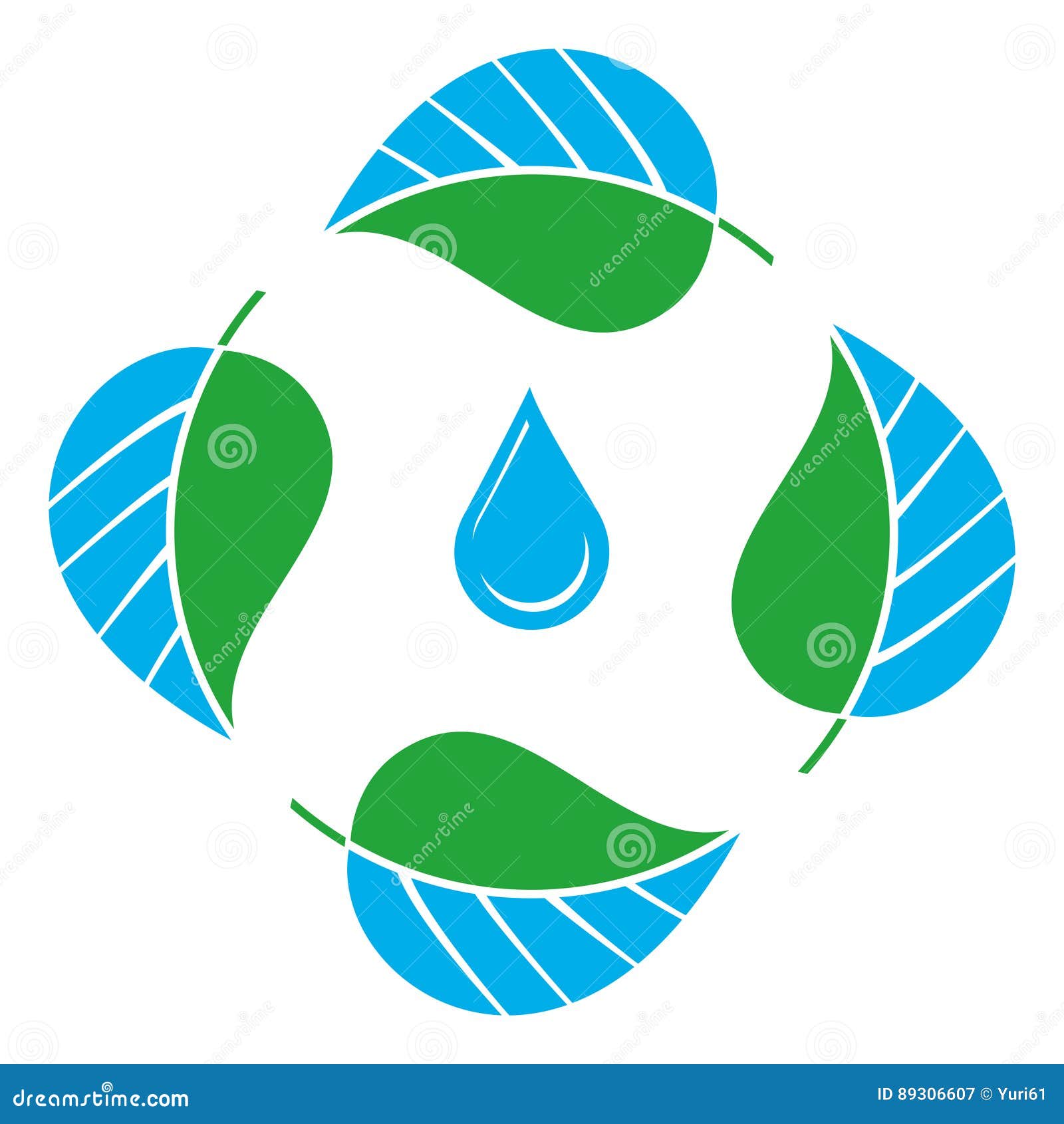 Simbolo ecologico illustrazione vettoriale. Illustrazione di lifestyle ...