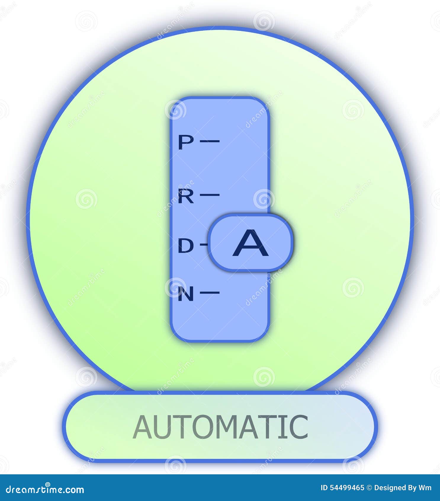 Simbolo Ed Icona Automatici Del Cambio Illustrazione di Stock ...