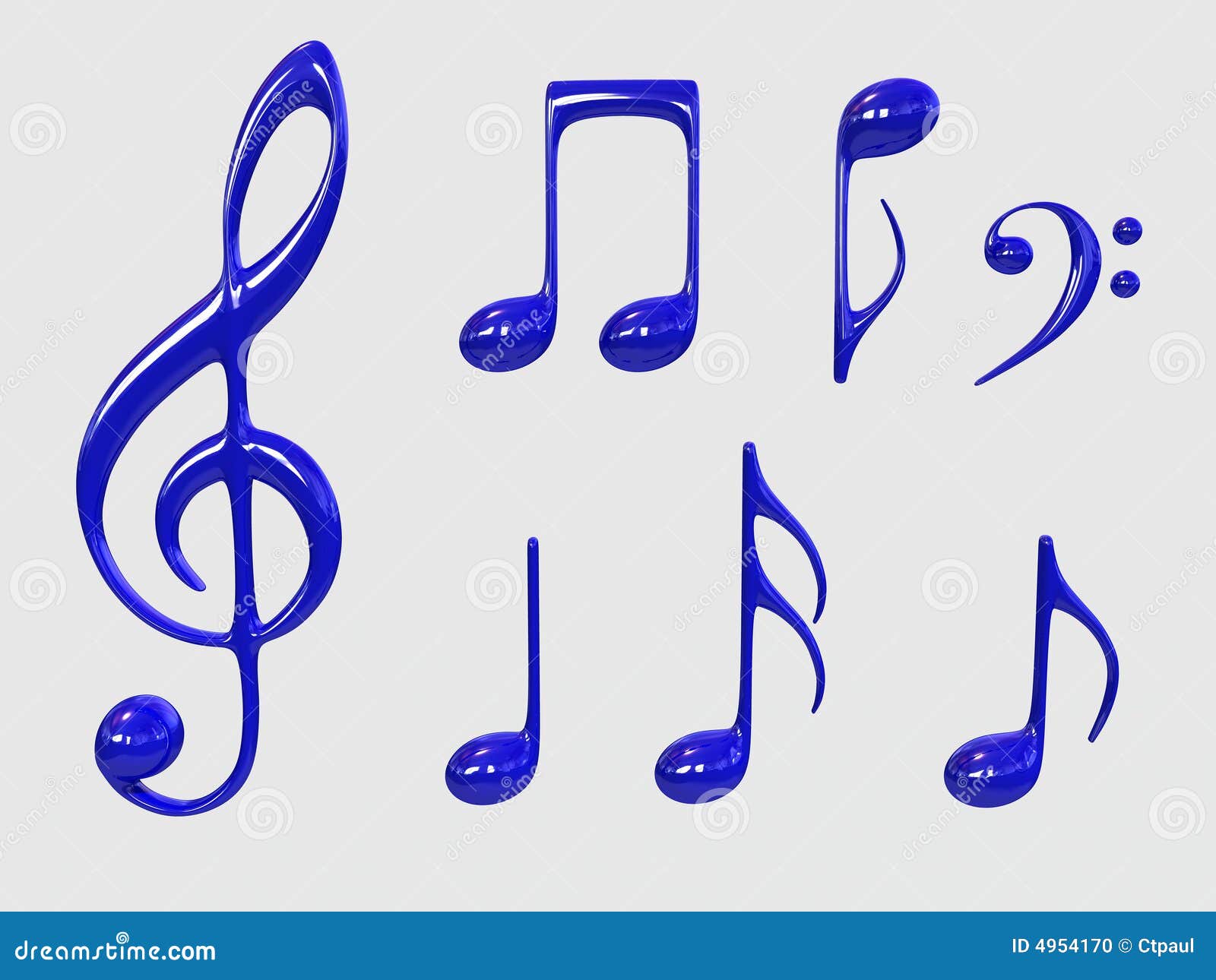 Simbolo Musicale Immagine. Immagine: 4954170