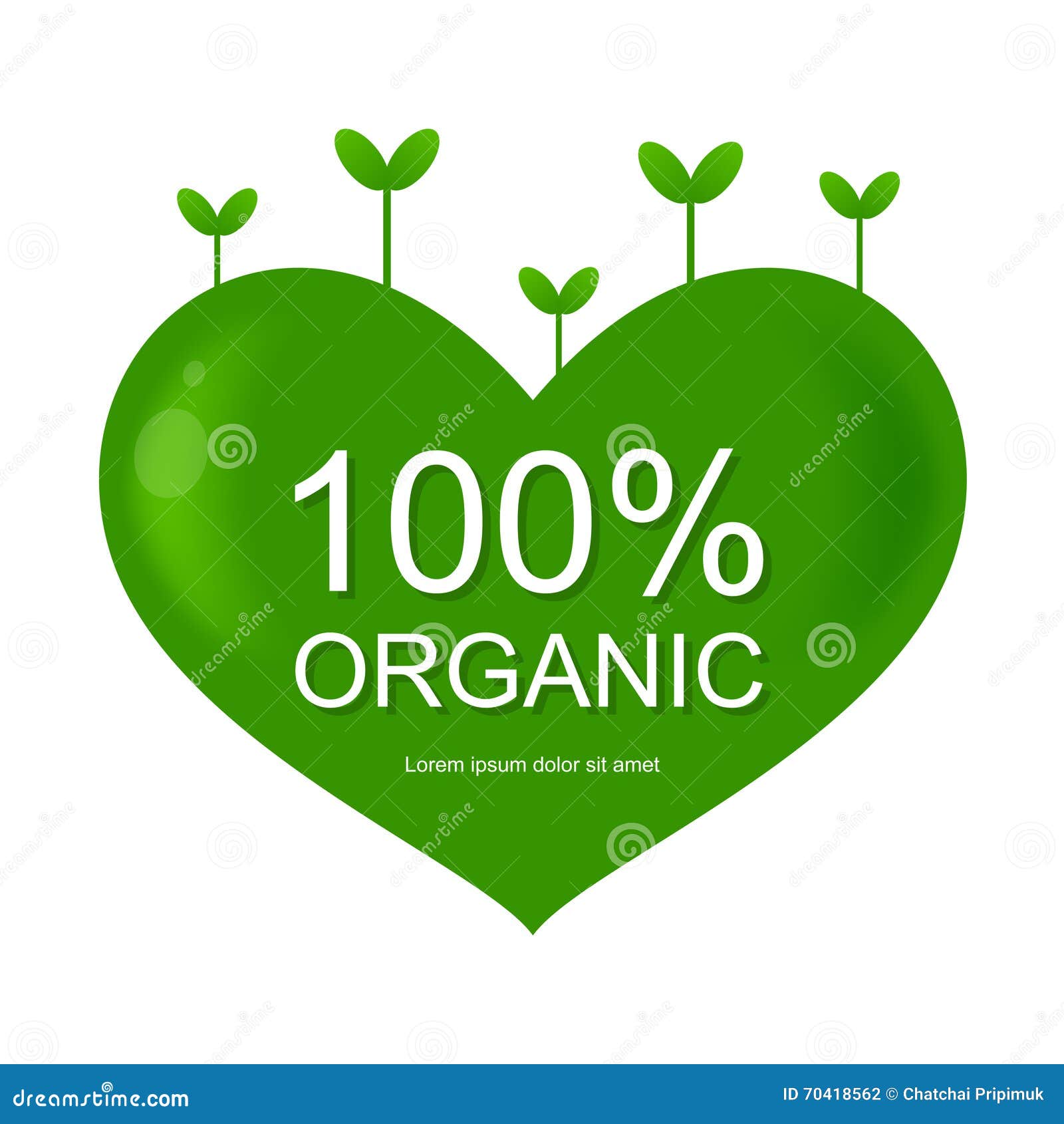 Simbolo organico, vettore illustrazione vettoriale. Illustrazione di ...