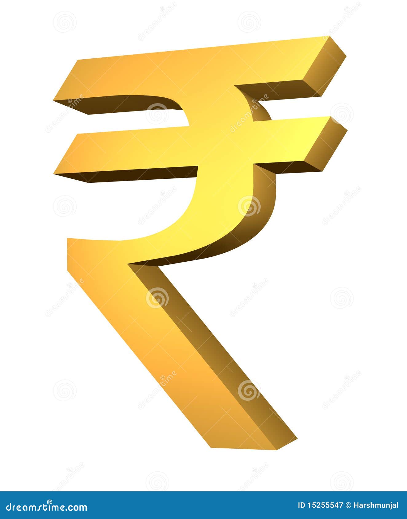 Simbolo Ufficiale Della Rupia Illustrazione di Stock - Illustrazione di ...