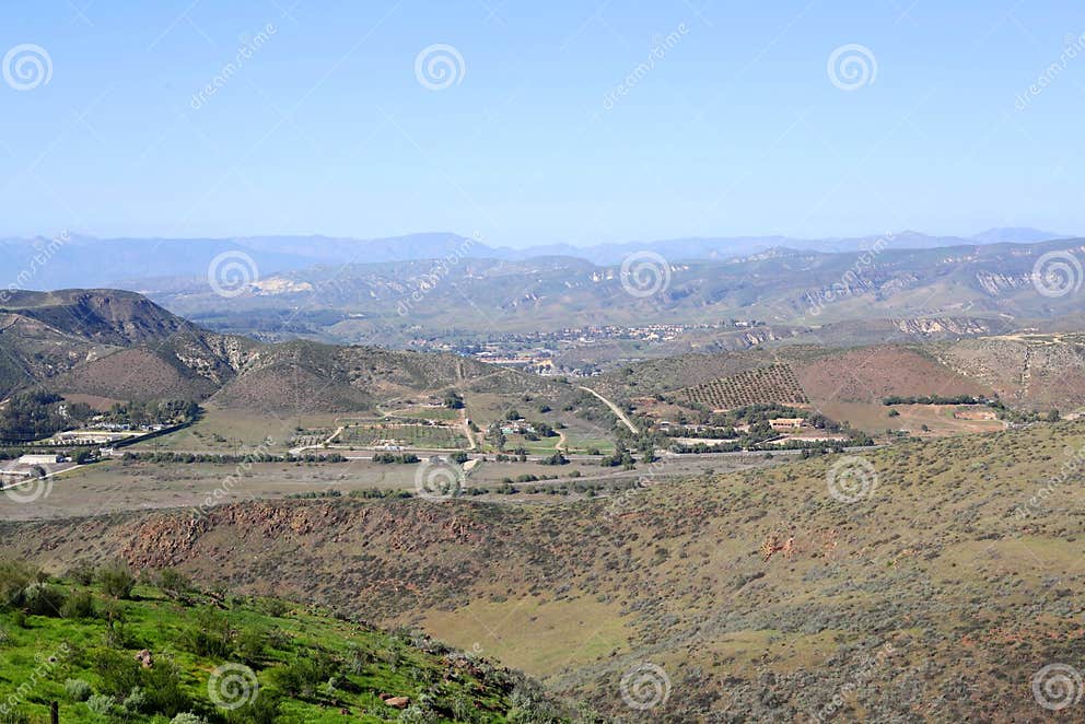 Simi Valley Landscape image stock. Image du zone, navigation - 31755611