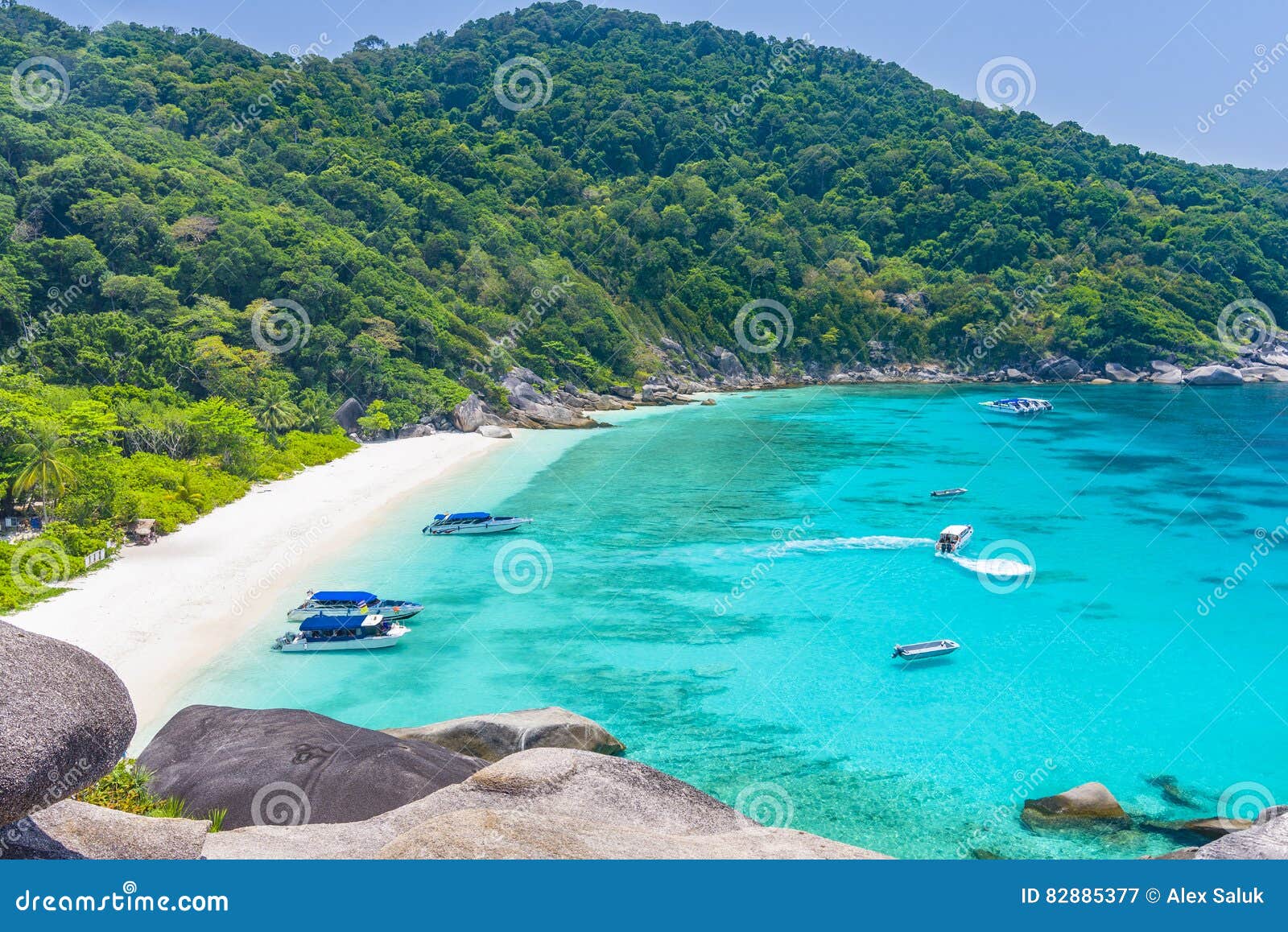 Similan Islands National Park Stock Photography | CartoonDealer.com ...