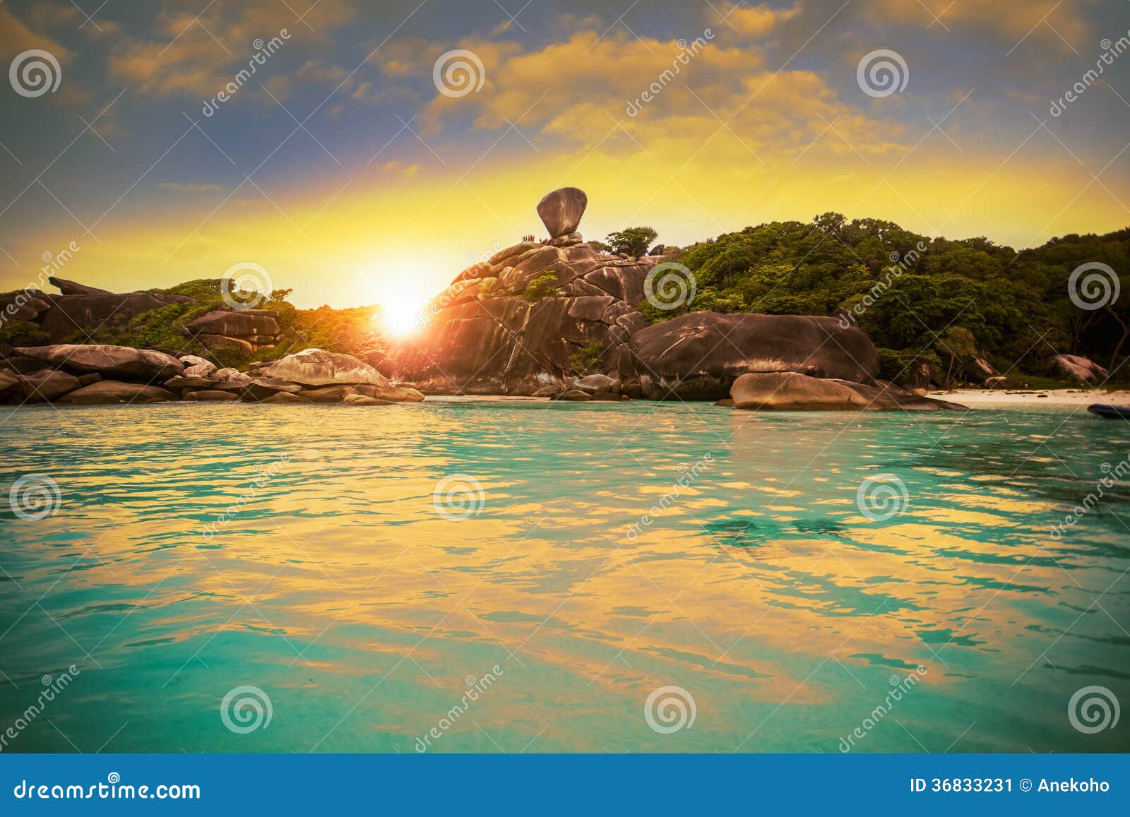 Similan islands stock image. Image of background, gulf - 36833231
