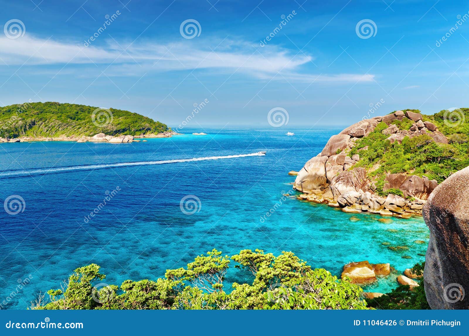 Similan islands, Thailand stock photo. Image of landscape - 11046426