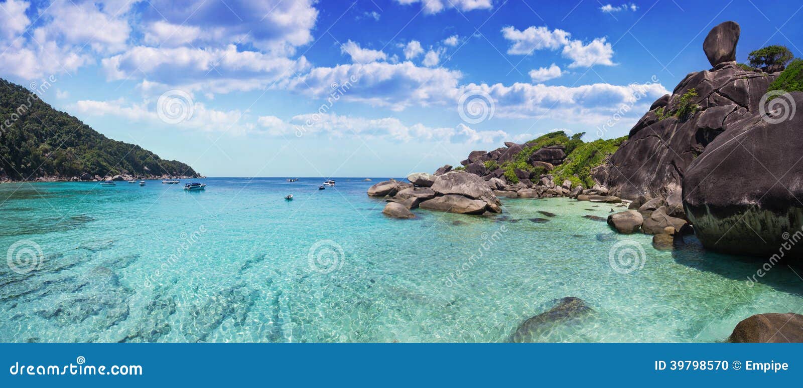Similan islands stock photo. Image of rock, rest, morning - 39798570