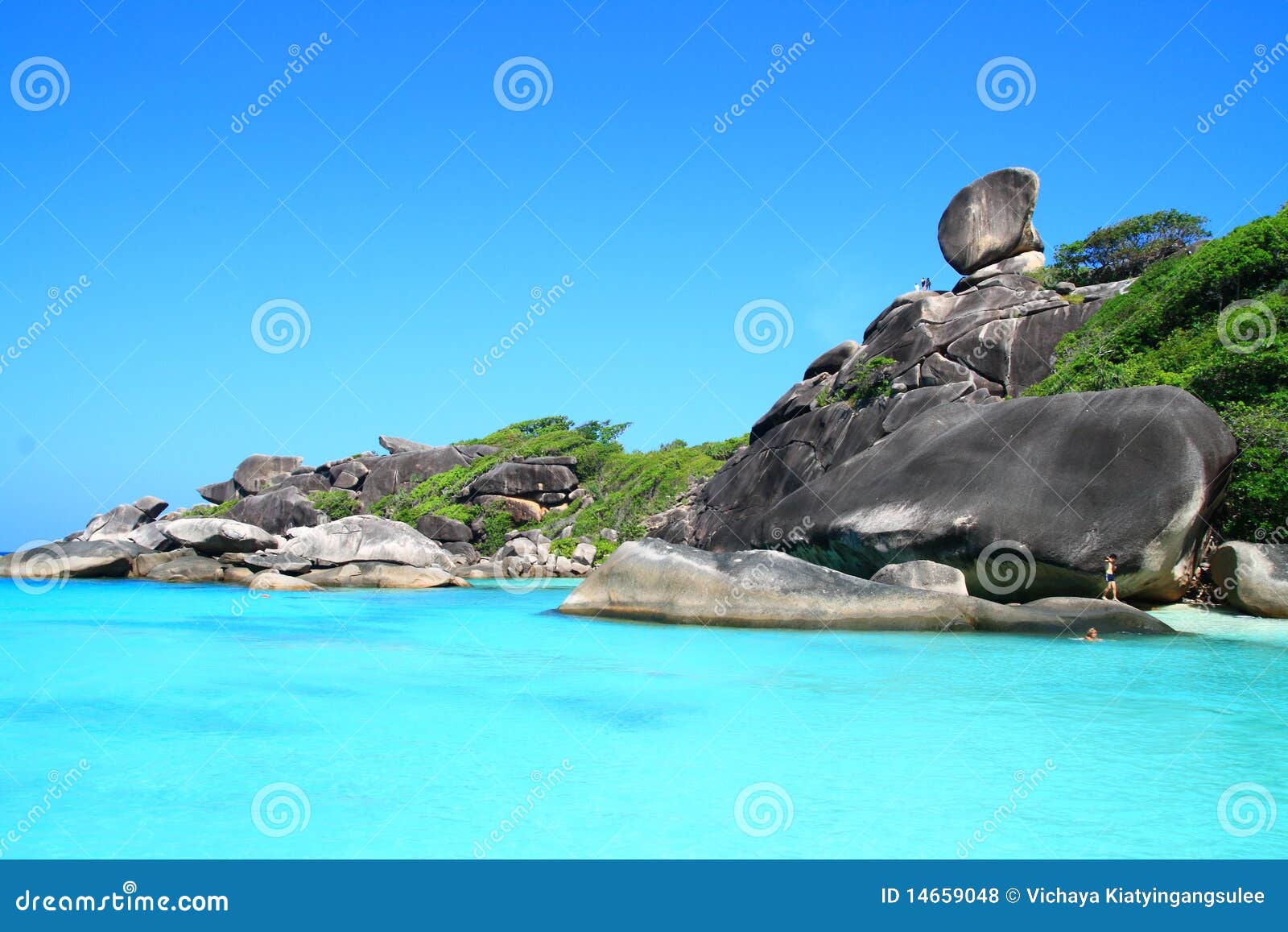 Similan National Park stock photo. Image of asian, blue - 14659048