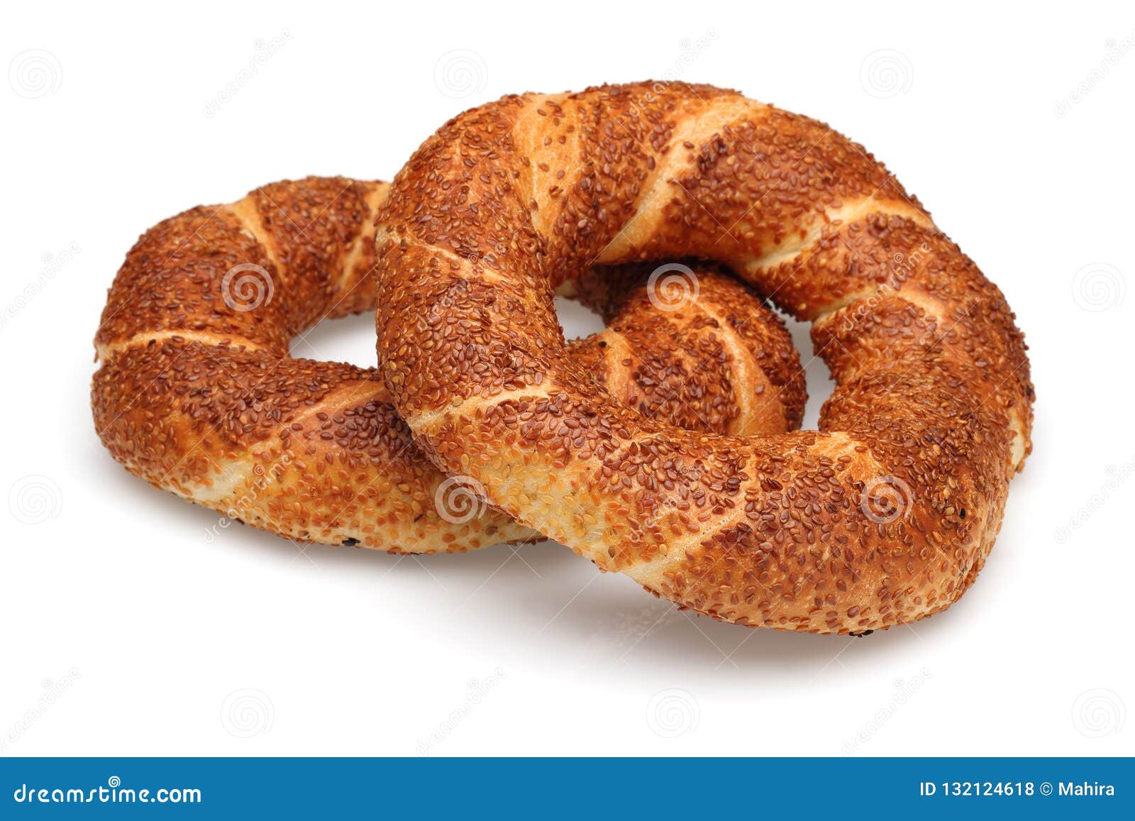 Simit, Turkish bagel stock photo. Image of breakfast - 132124618